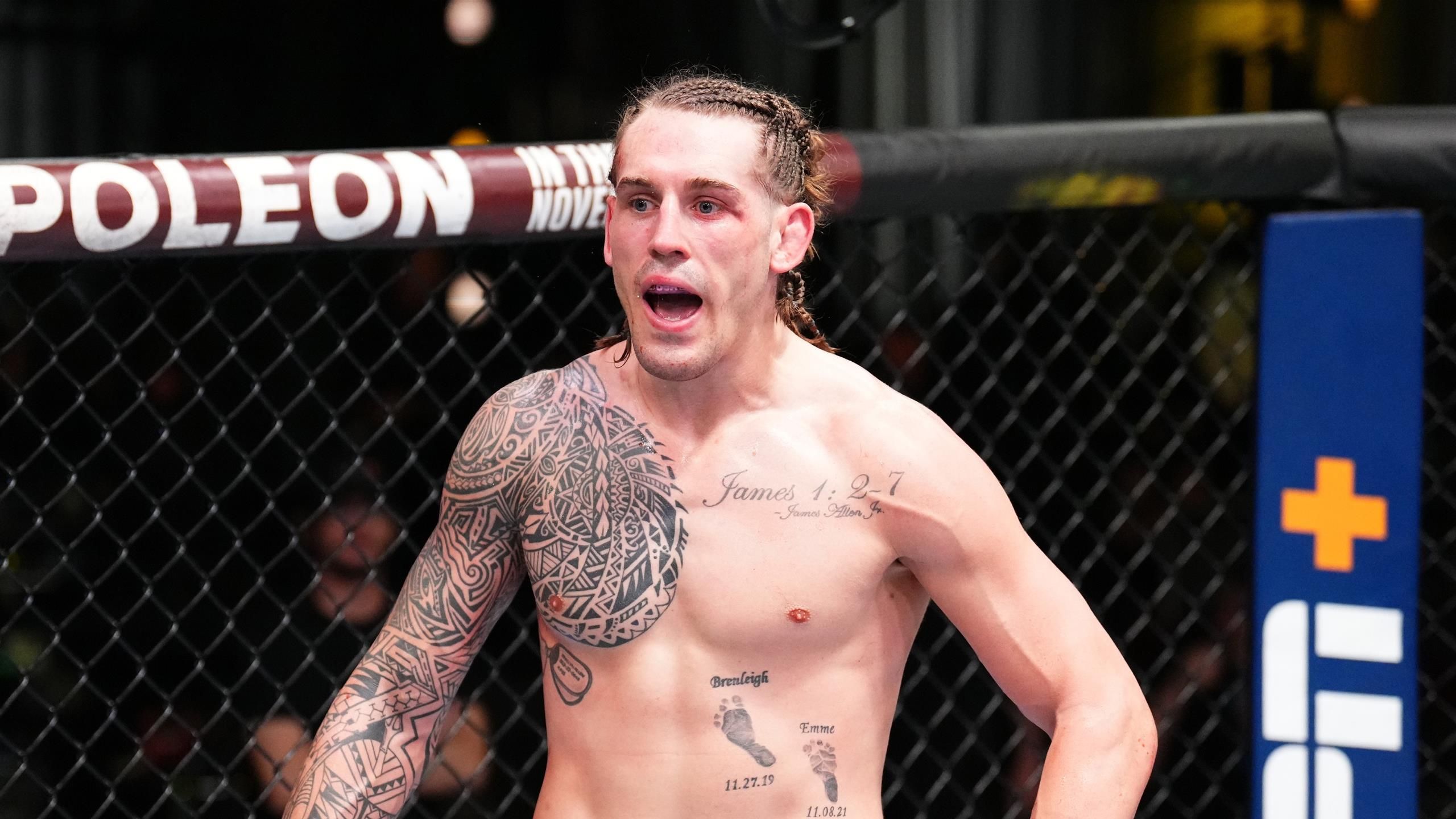 UFC Fight Night: Brendan Allen 'expected to win' rematch against Chris ...