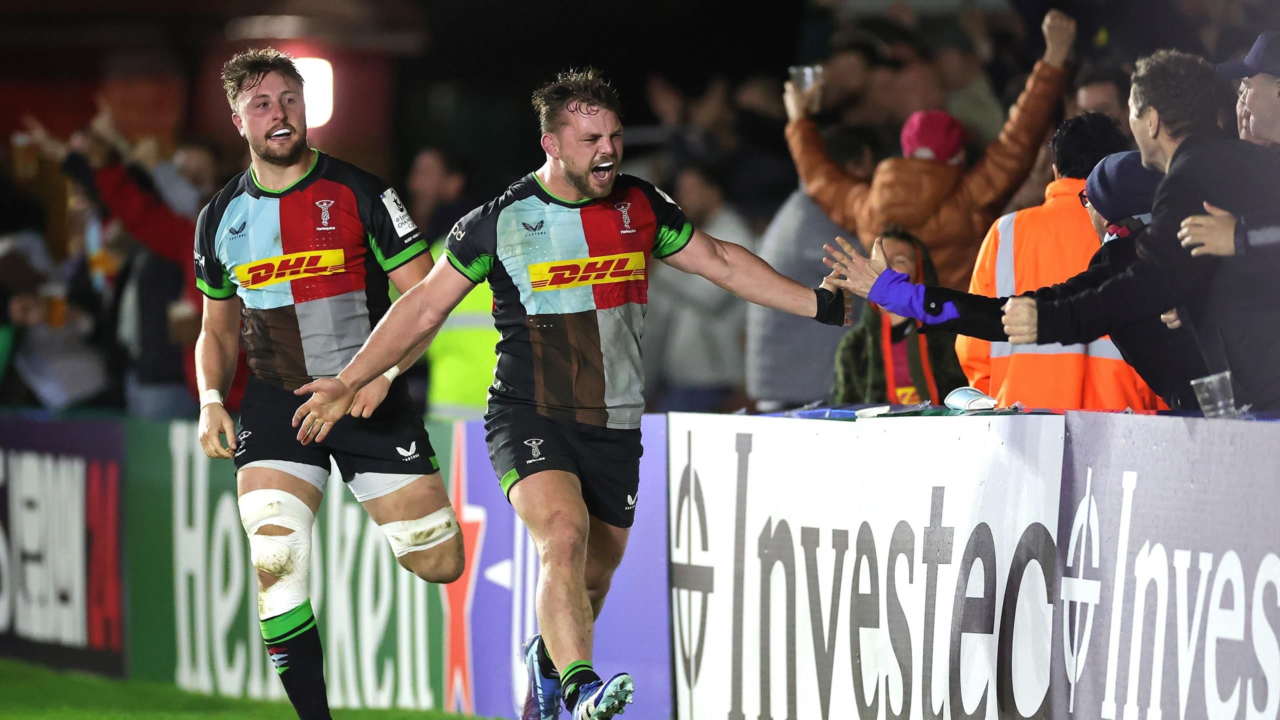 ‘The quarter-final there for the taking’ – Sam Riley powers over to ...