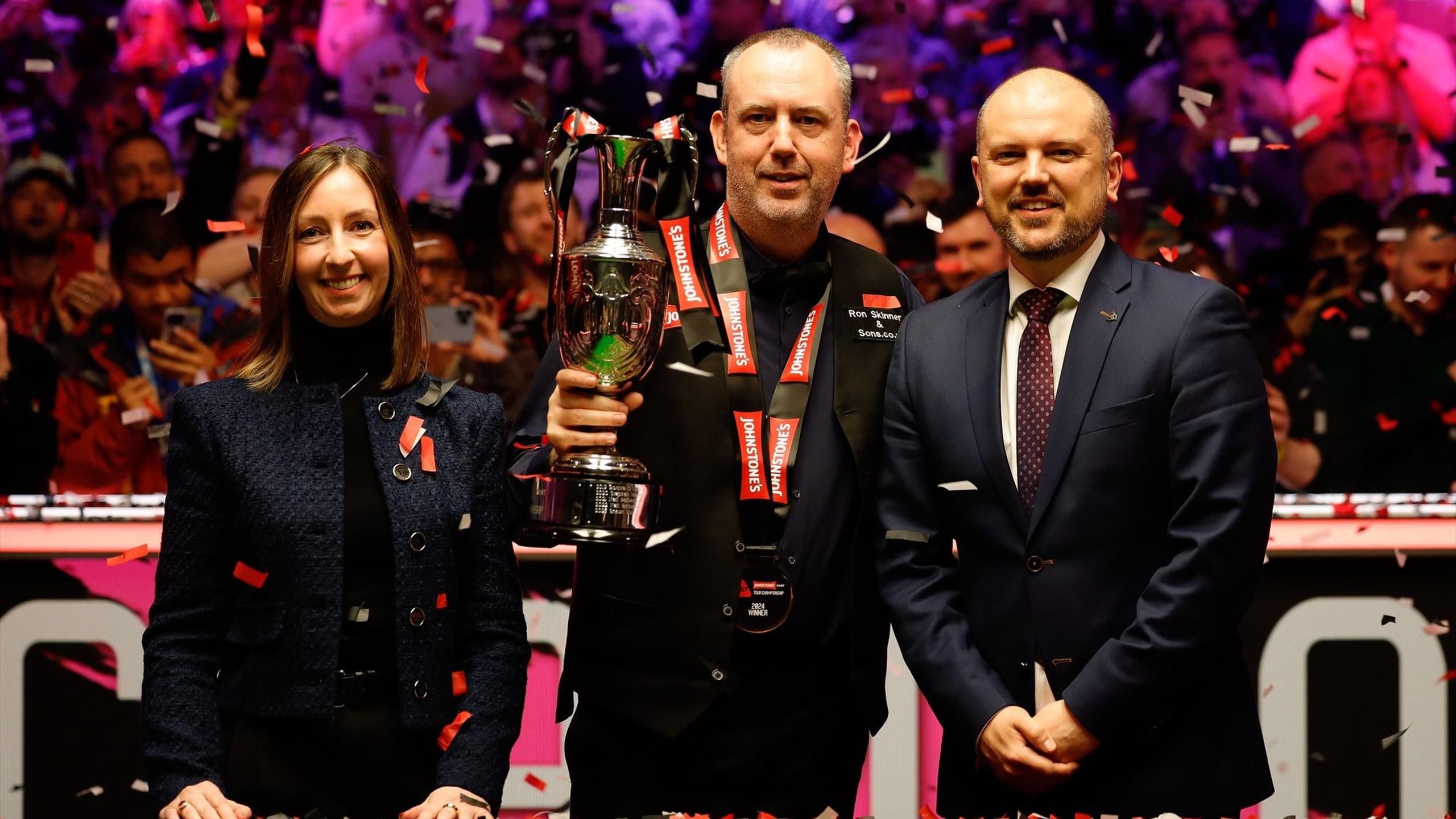 Mark Williams on collision course with Ronnie O'Sullivan at World ...