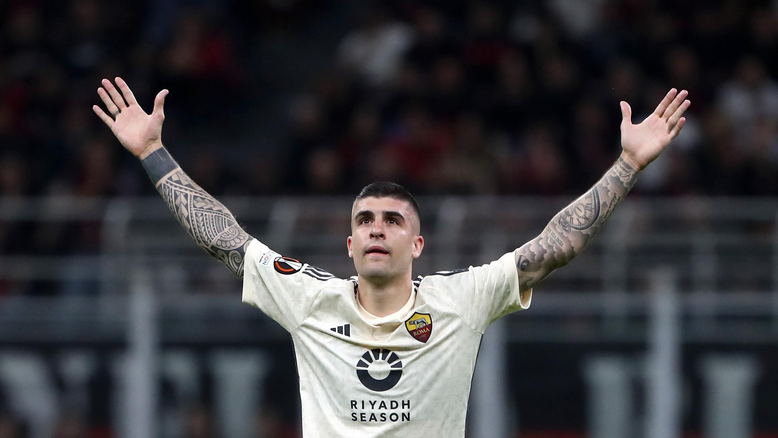 AC Milan 0-1 AS Roma - Gianluca Mancini the hero again as Roma snatch ...
