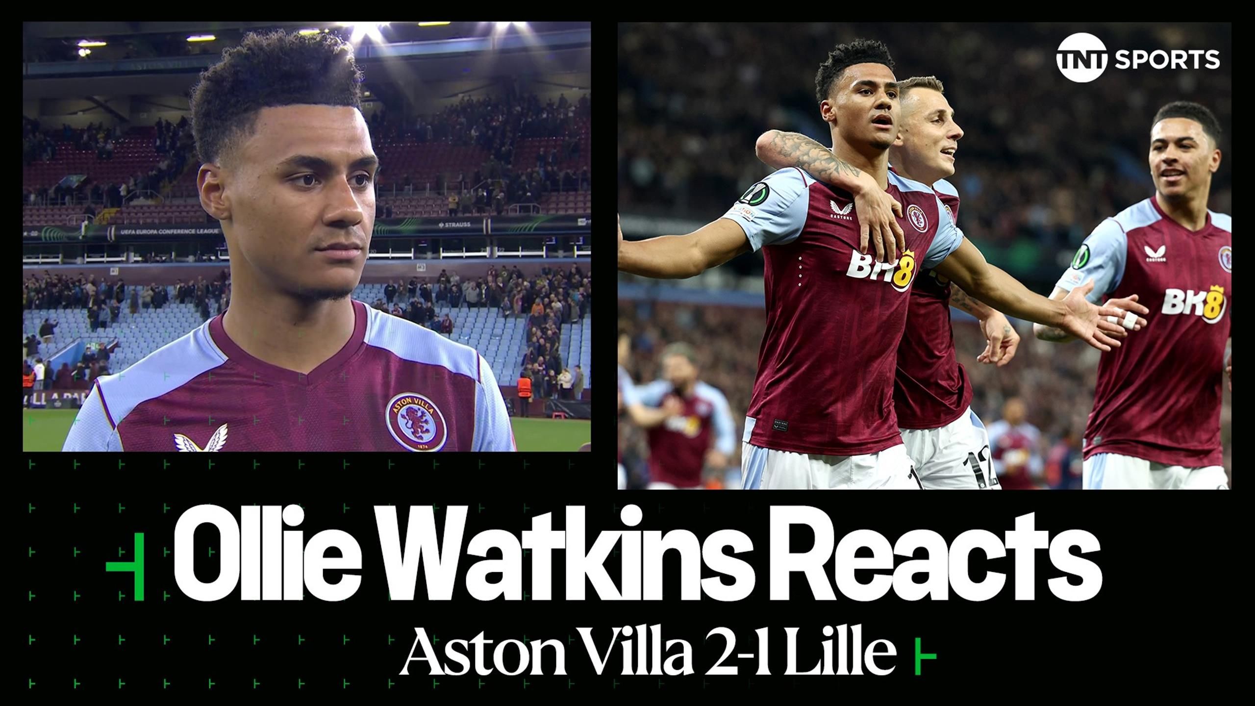 Aston Villa striker Ollie Watkins on his confidence in front of goal ...