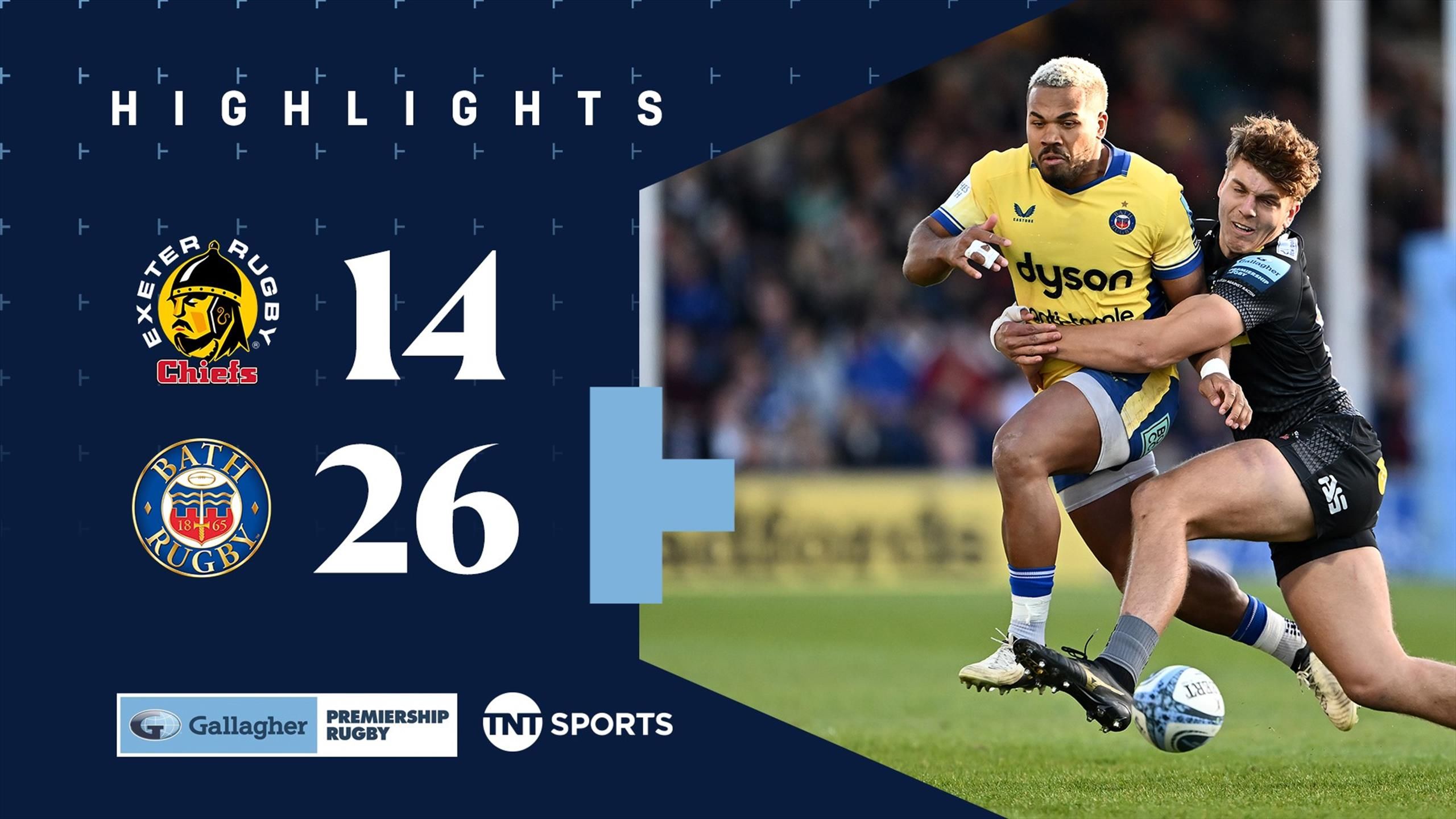 Gallagher Premiership Rugby highlights: Bath continue play-off push ...