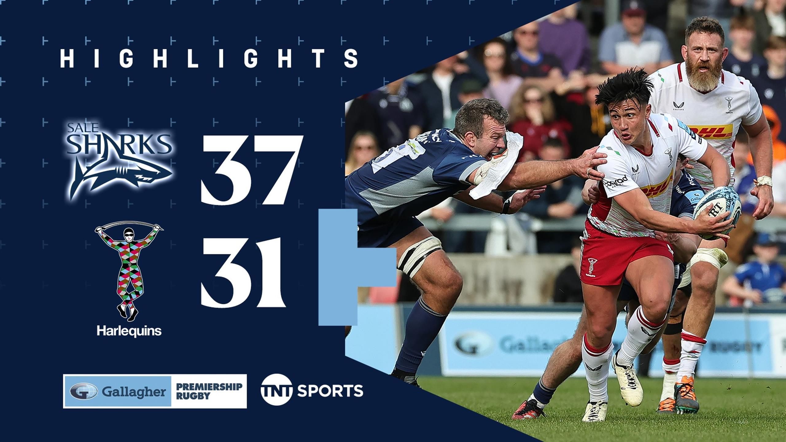 Highlights: Sale Sharks secure crucial bonus-point win over Harlequins ...