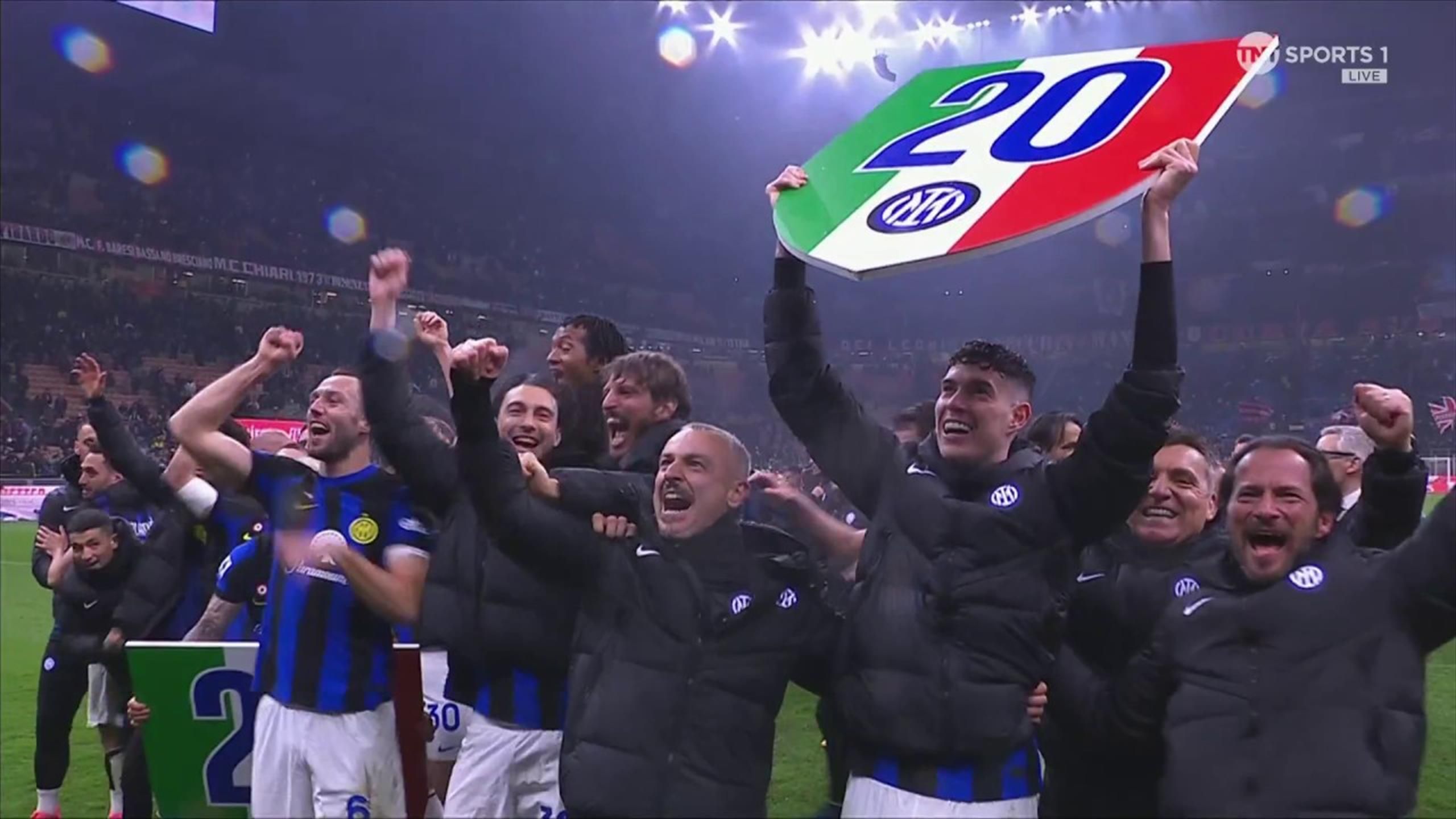 'A season to savour!' - Celebration time as Inter Milan win Serie A ...