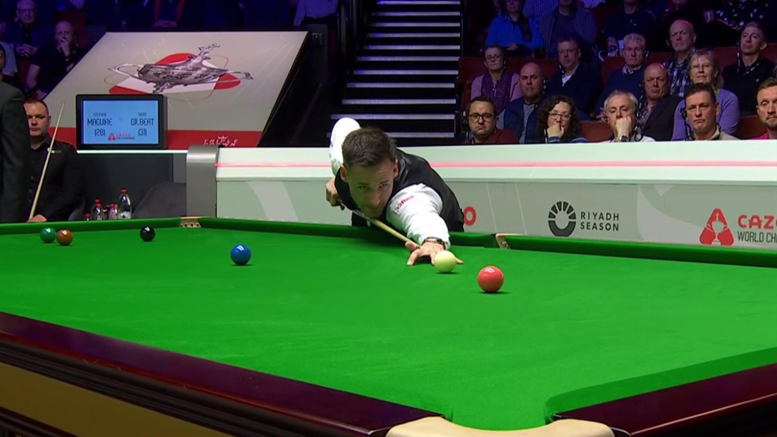 'What a start!' - David Gilbert makes century to open up 4-0 lead over ...