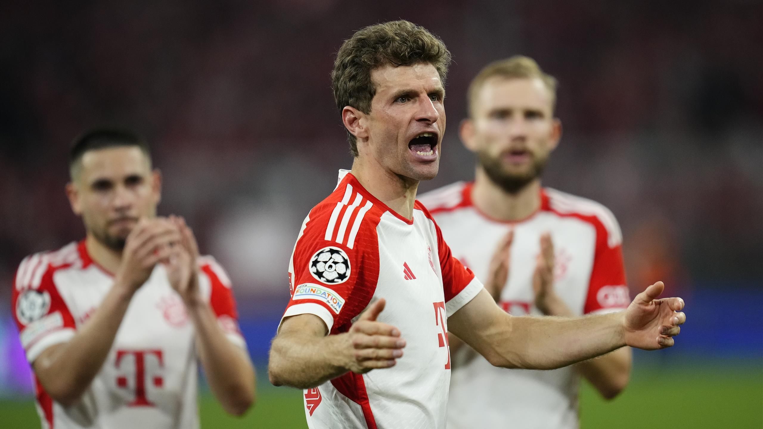 Thomas Muller: Bayern Munich star credits Konrad Laimer for German club ...