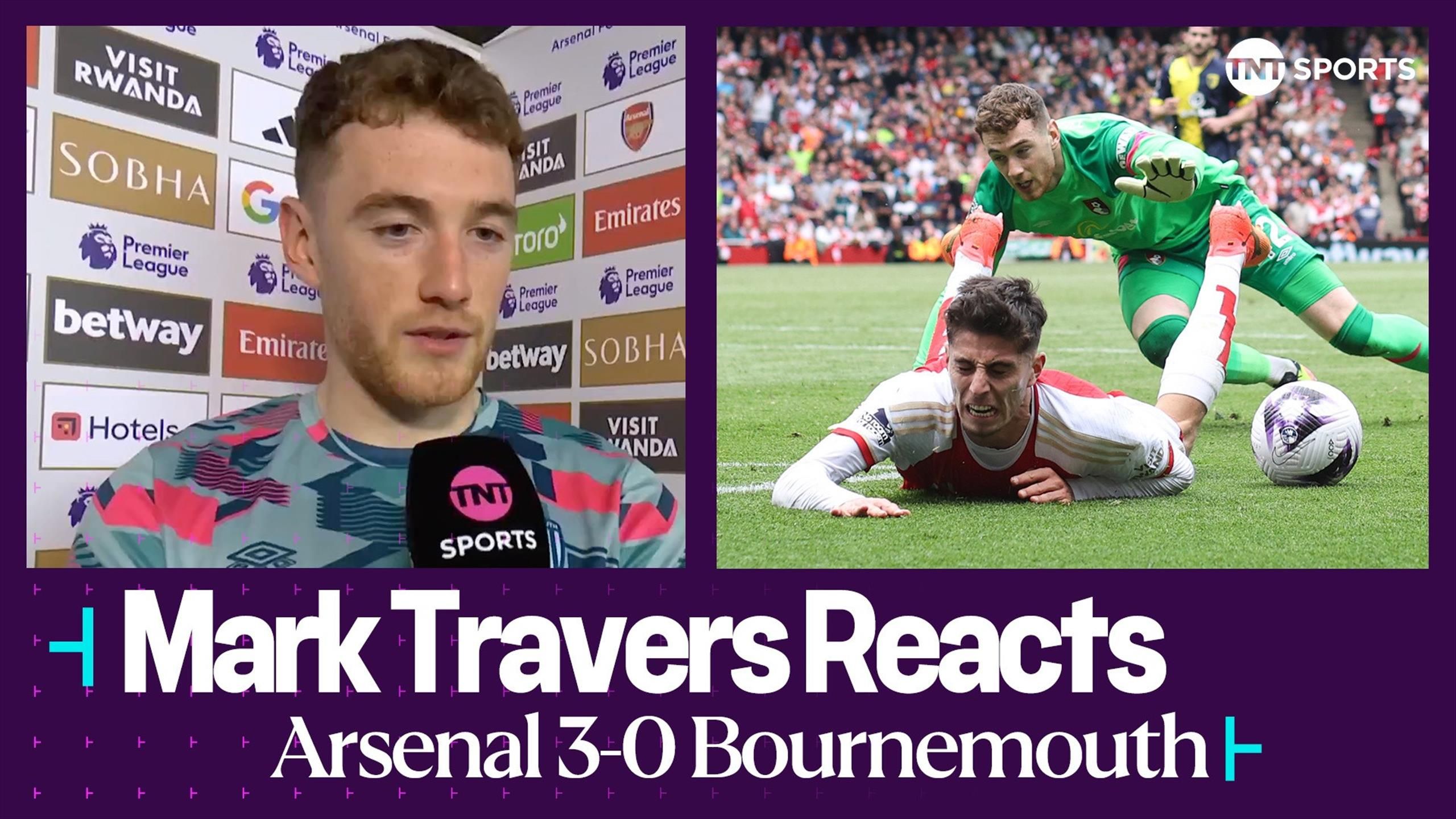 'One I have to take on the chin' - Bournemouth keeper Mark Travers ...