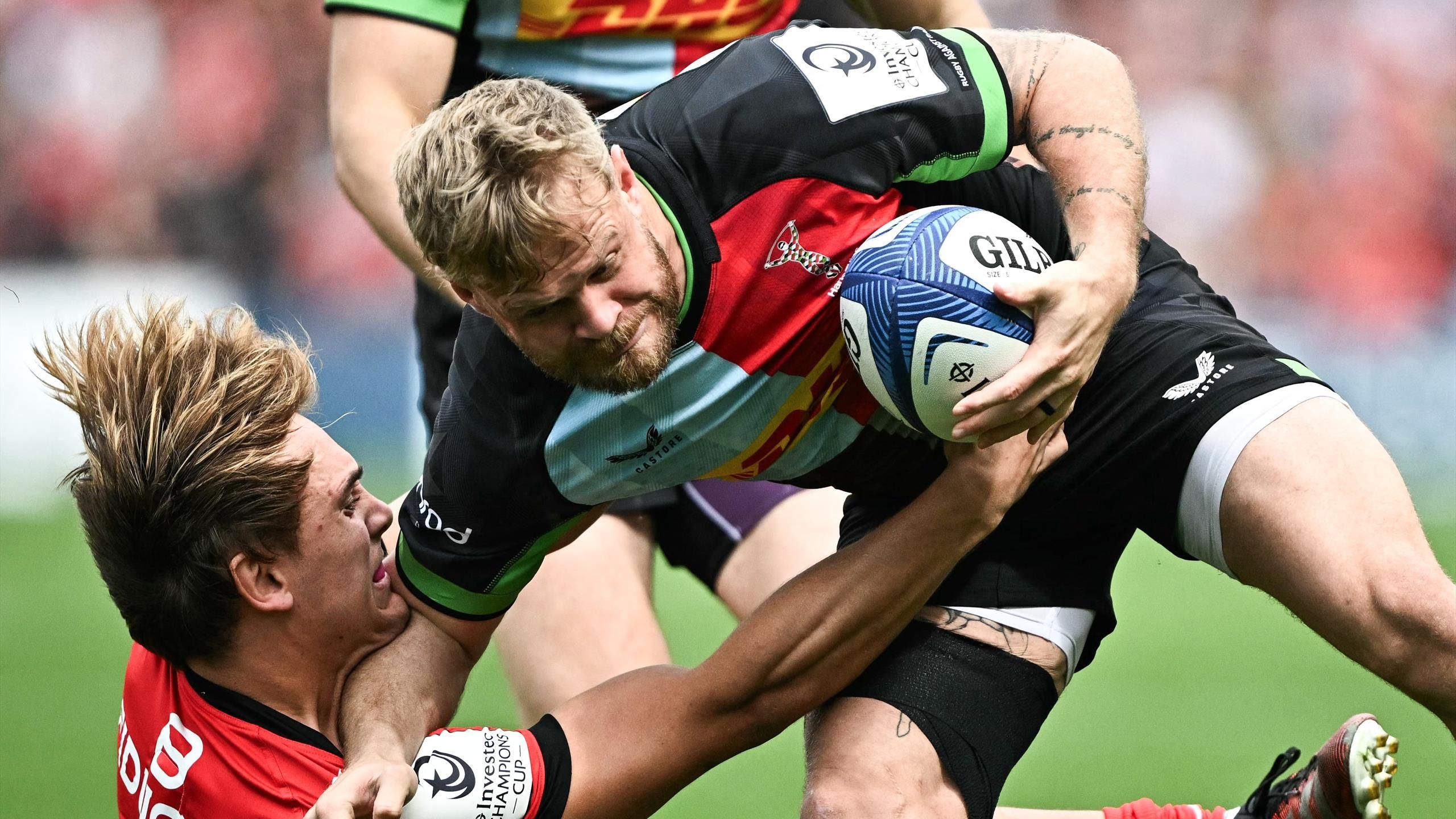 Tyrone Green scores try as Harlequins threaten comeback in Investec ...