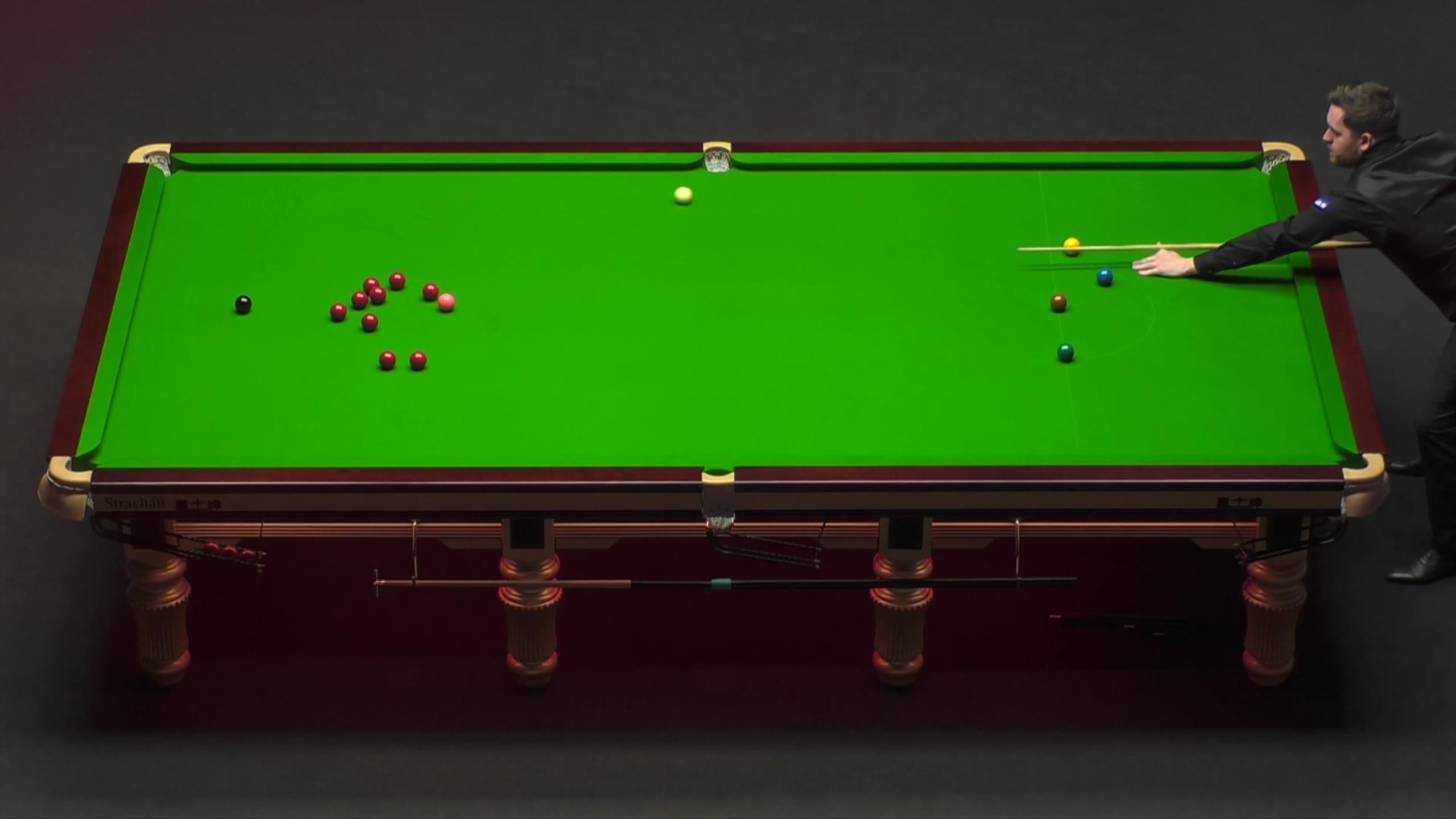 'Terrific shot' - Jak Jones pots superb long red against Kyren Wilson ...