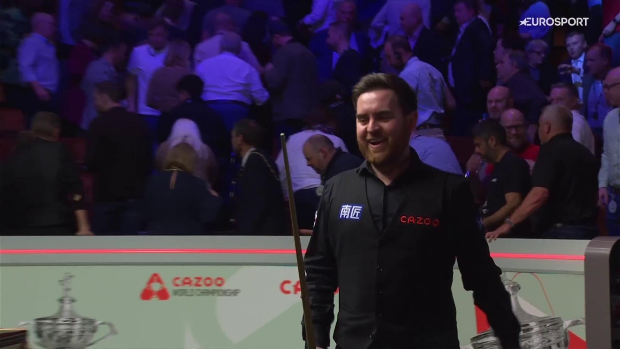 World Snooker Championship: Watch amusing moment Jak Jones forgets it's ...