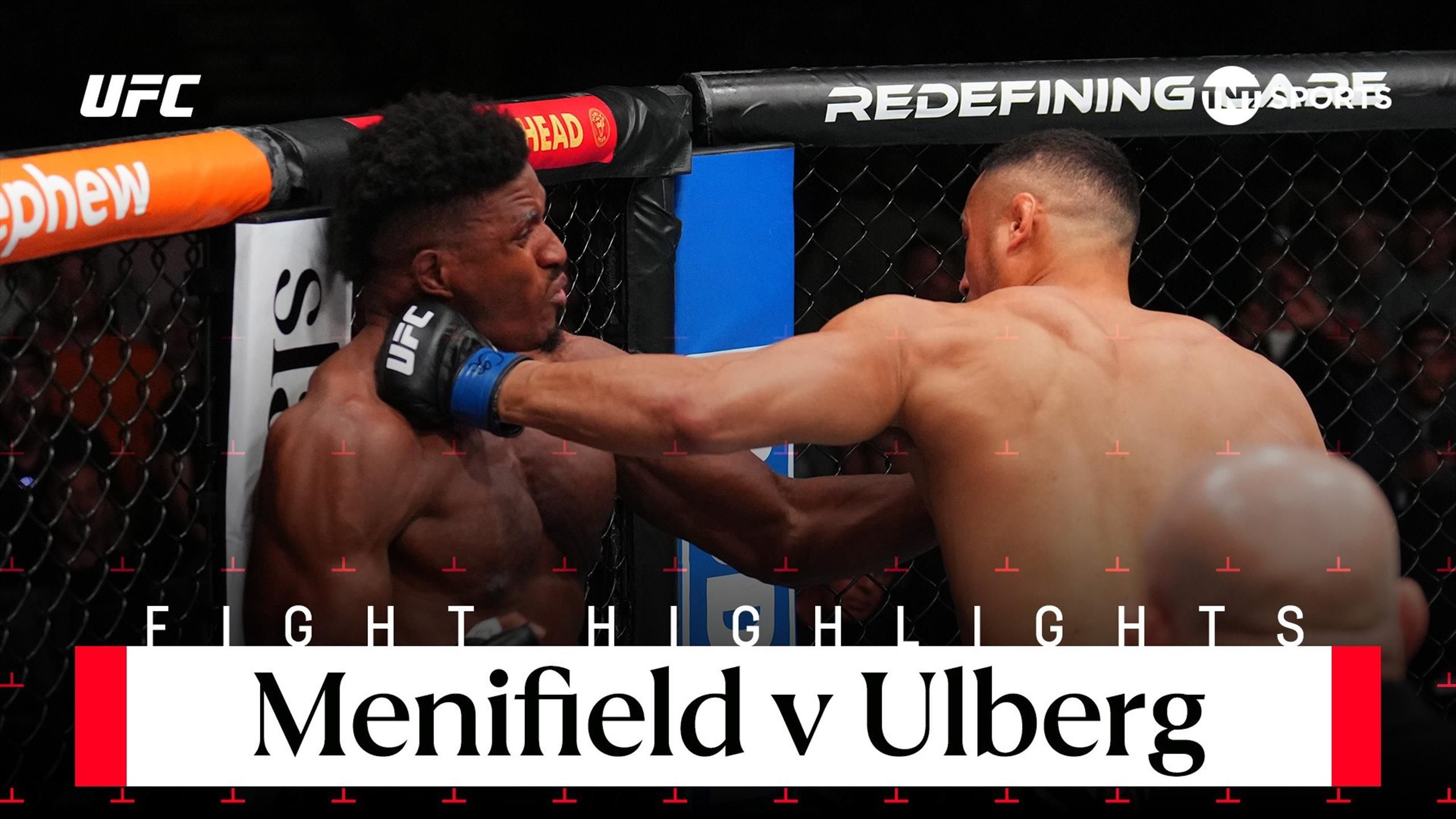 UFC Fight Night highlights - Carlos Ulberg gets past Alonzo Menifield ...
