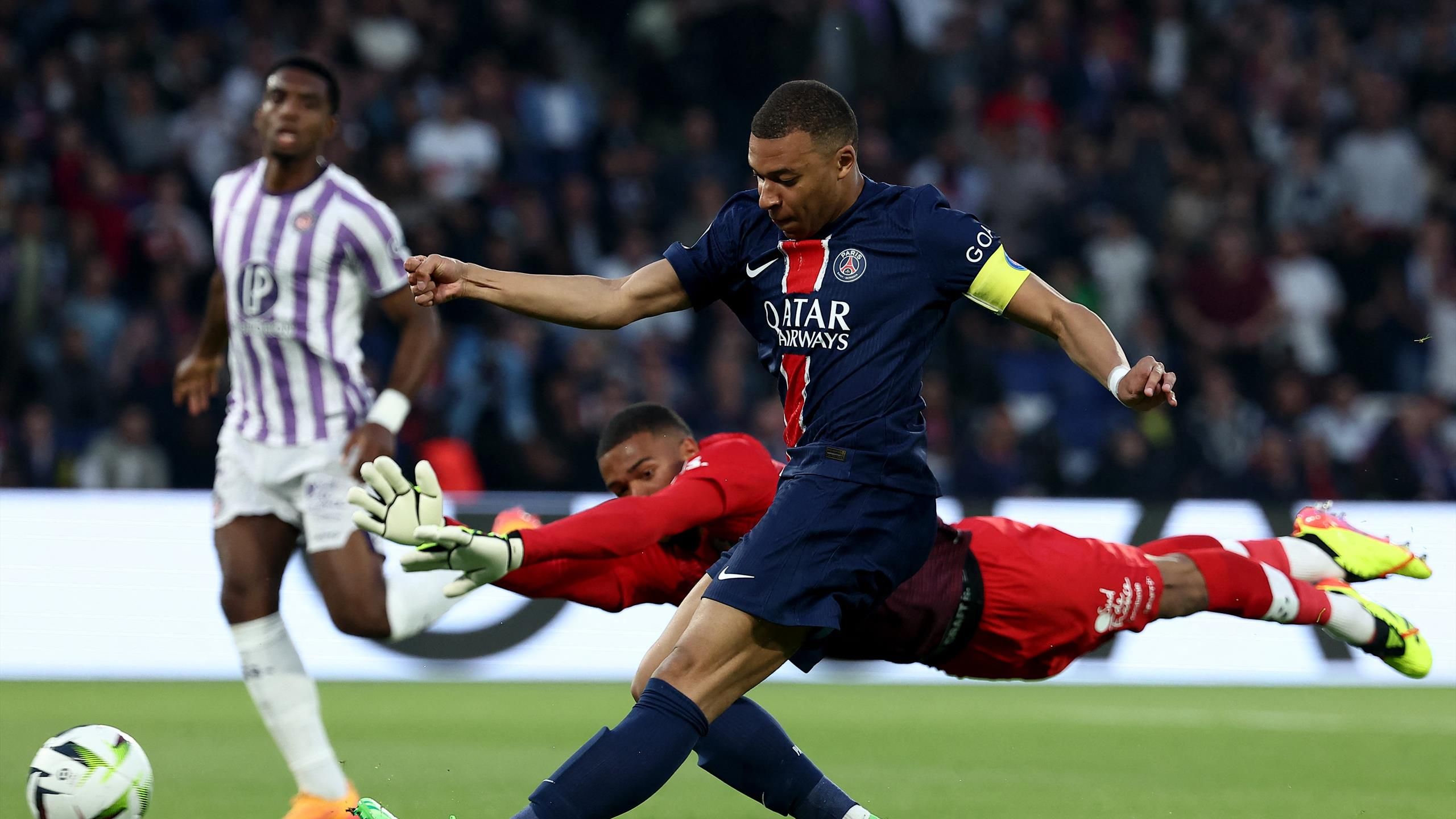 Kylian Mbappe: France forward streaks clear to put Paris Saint-Germain ...