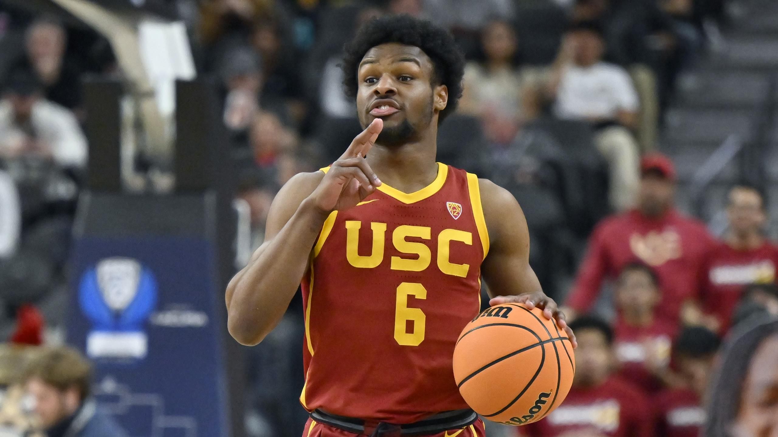 Bronny James ready for 'amplified amount of pressure' ahead of NBA ...