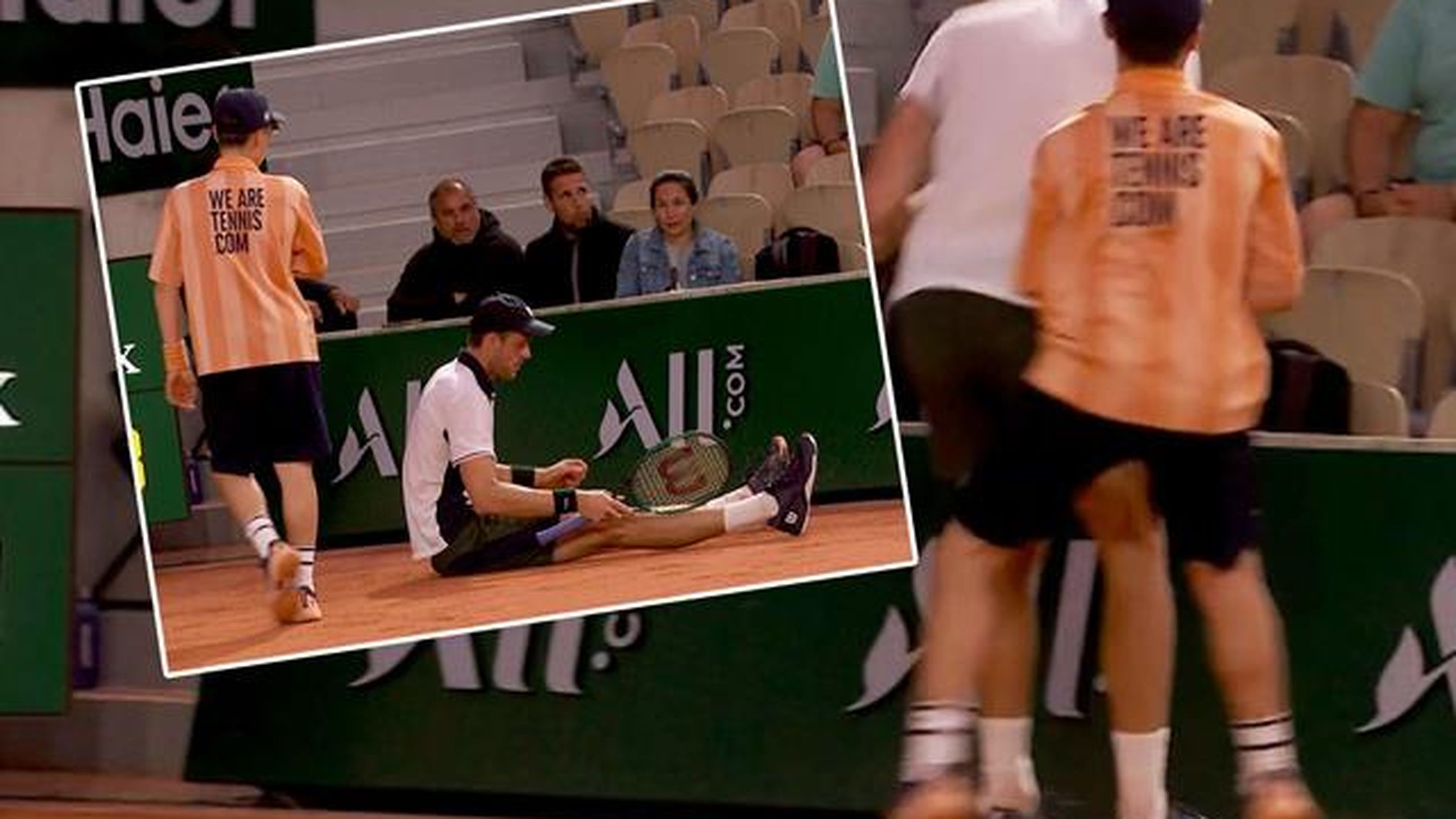 French Open: Fans boo as Nicolas Jarry gets floored by ball kid during ...
