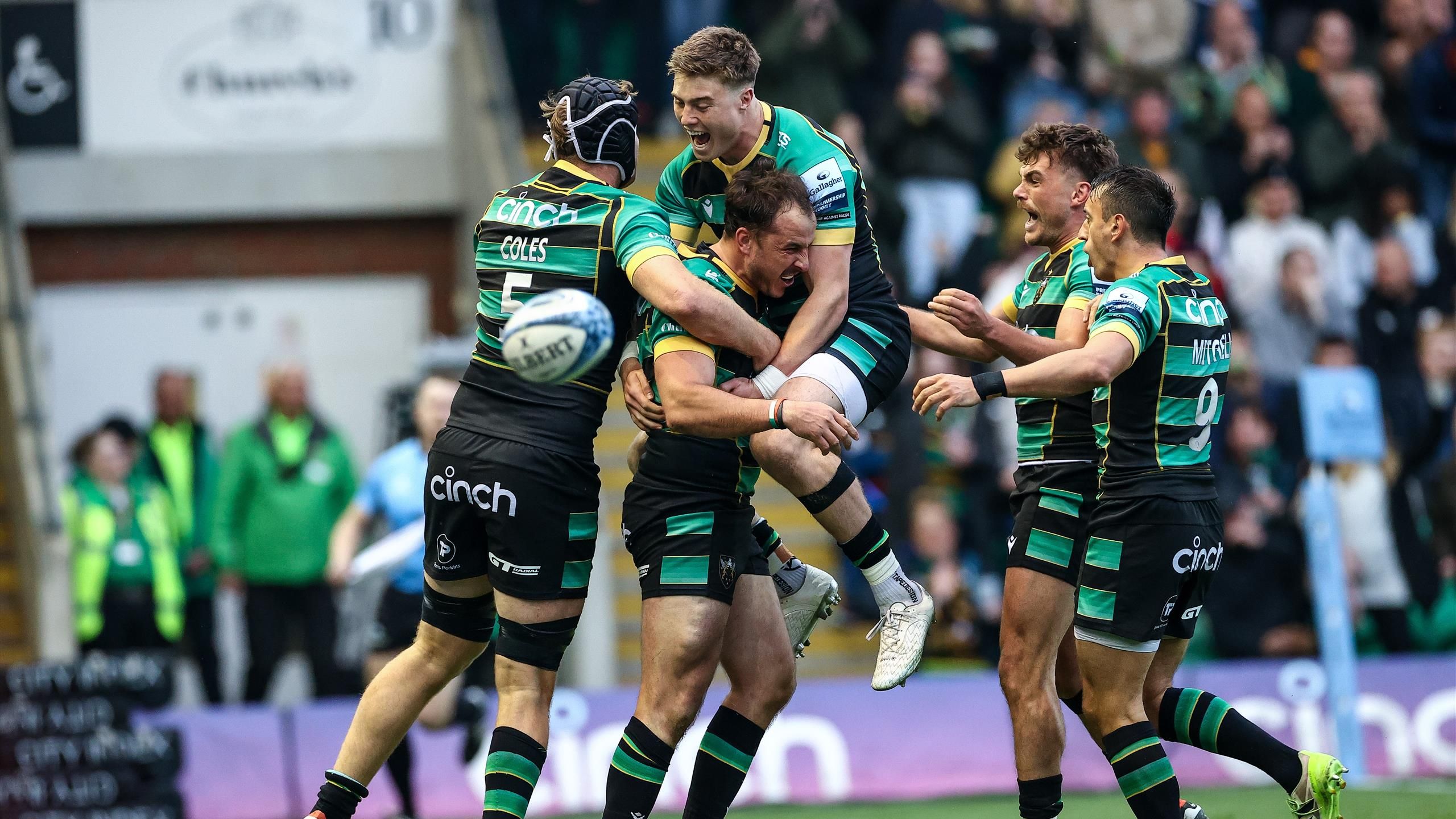 Northampton Saints 22-20 Saracens – Defending champions eliminated at ...
