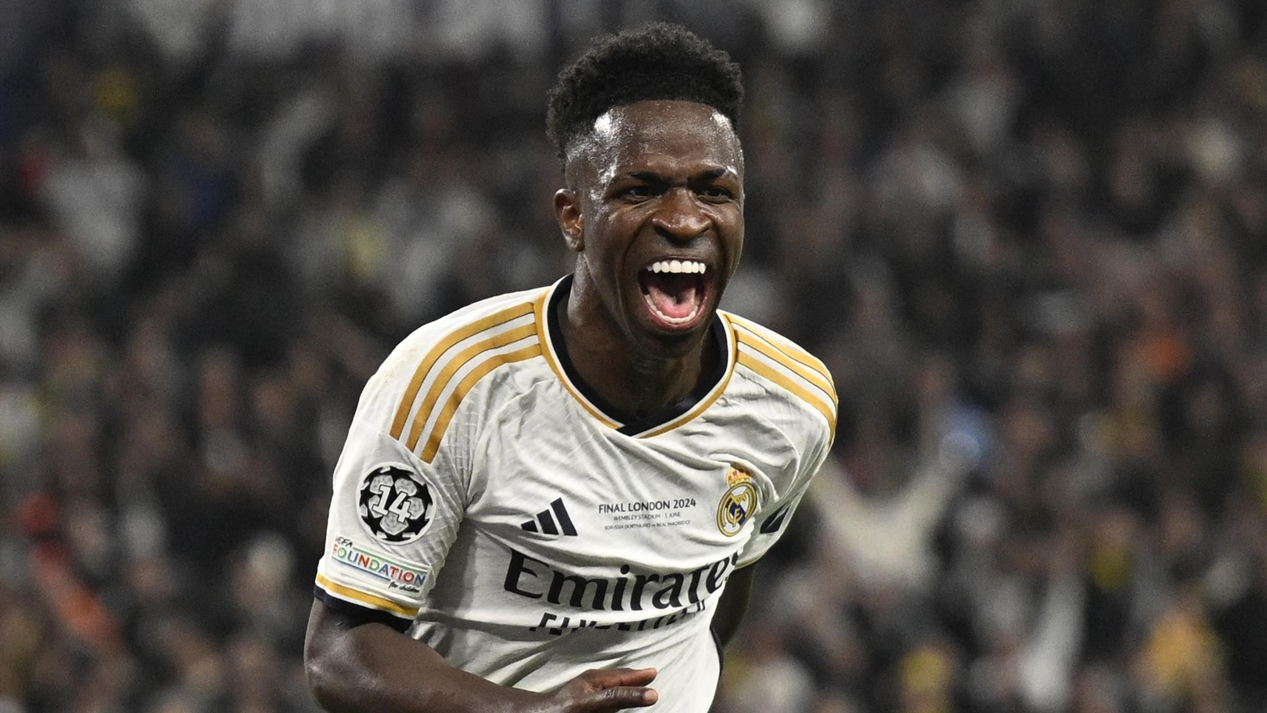Watch the goal that sealed Champions League for Real Madrid as Vinicius ...