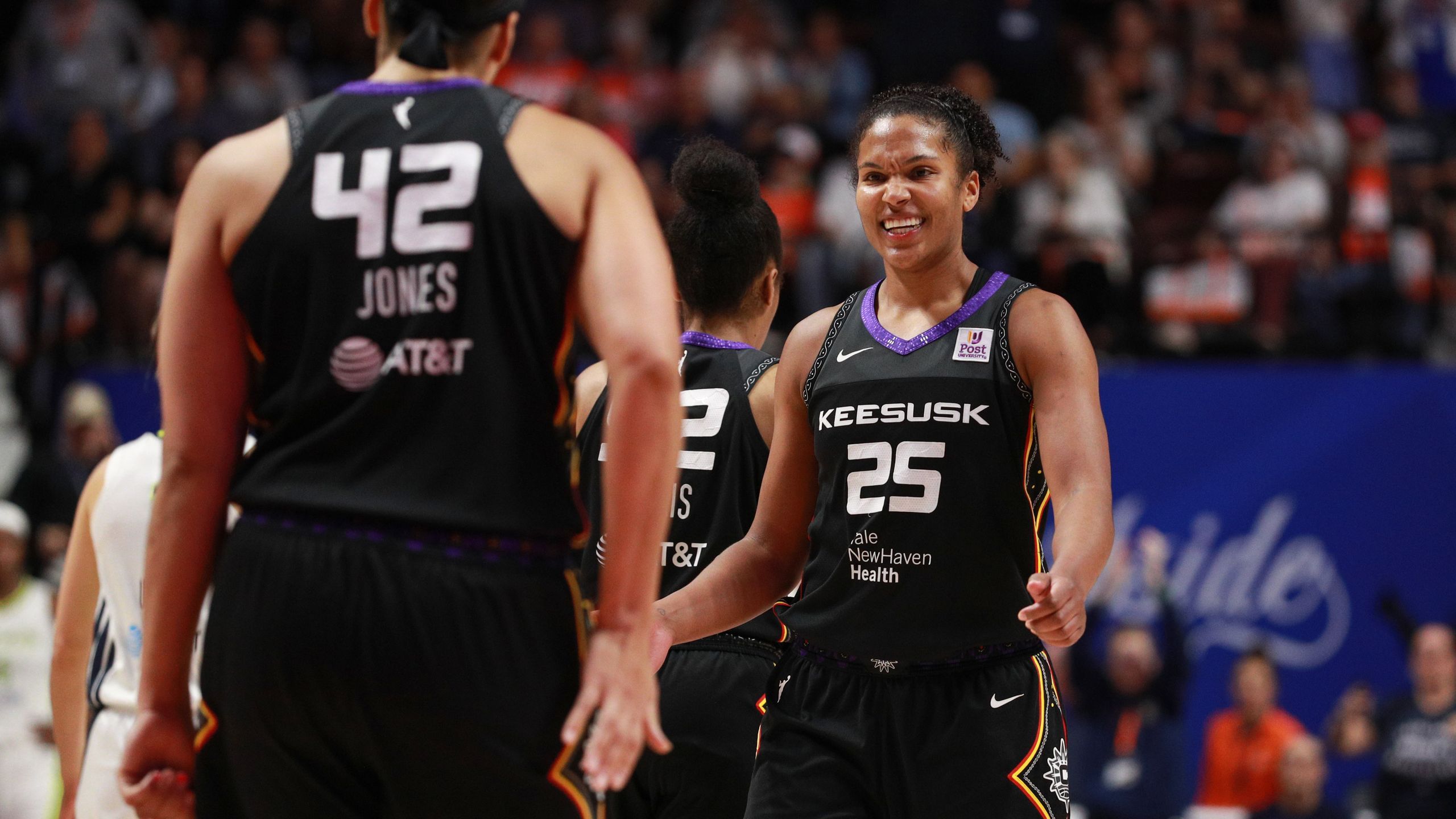 WNBA: Brionna Jones stars as Connecticut Sun beat Wings to seal seventh ...