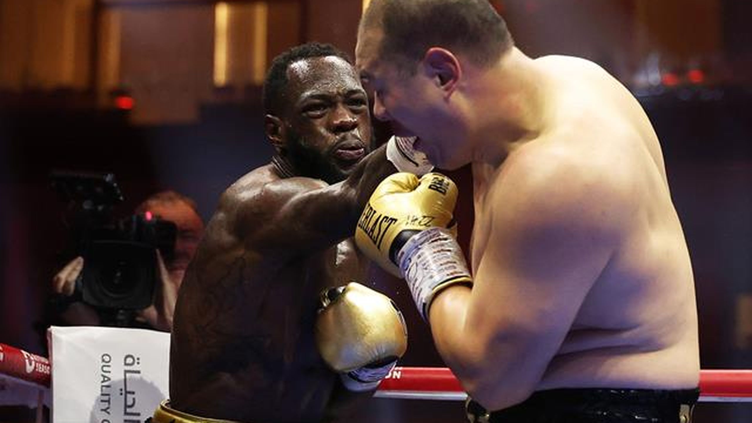 Queensberry v Matchroom 5 vs 5 LIVE – Zhilei Zhang stops Deontay Wilder ...