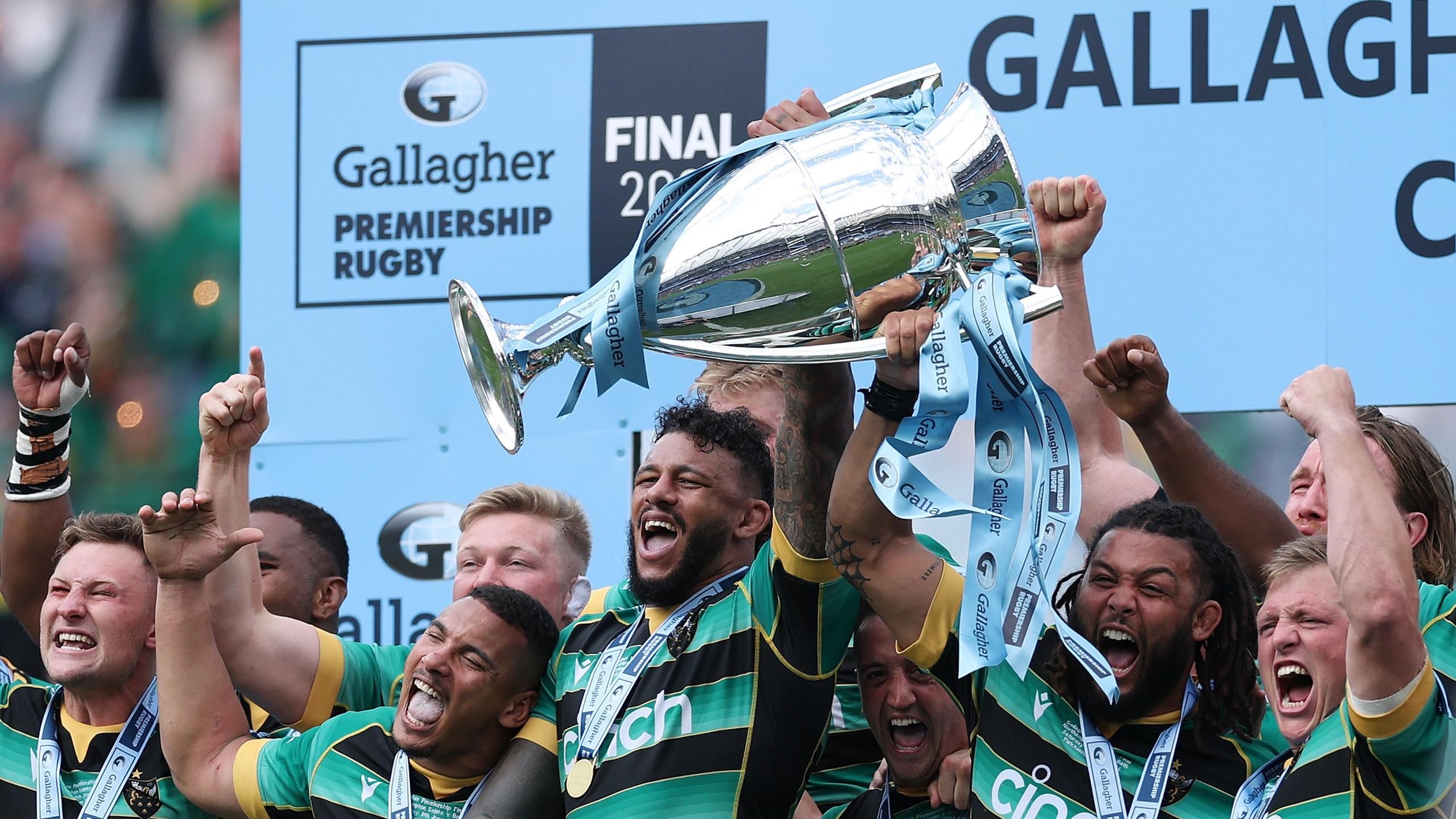 Northampton Saints 25-21 Bath - Saints claim Gallagher Premiership ...