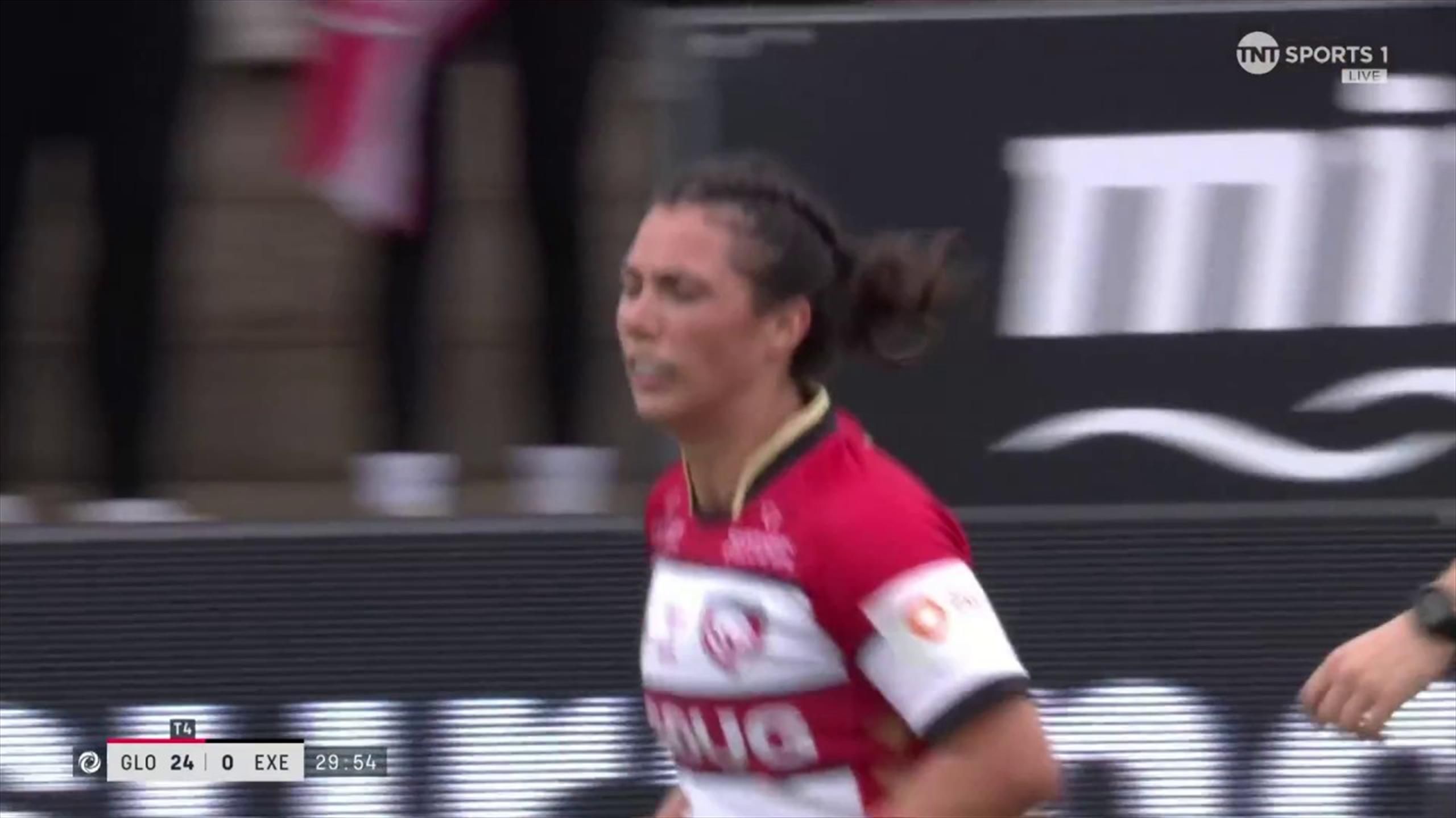Pip Hendy dashes clear to extend Gloucester-Hartpury’s lead against ...