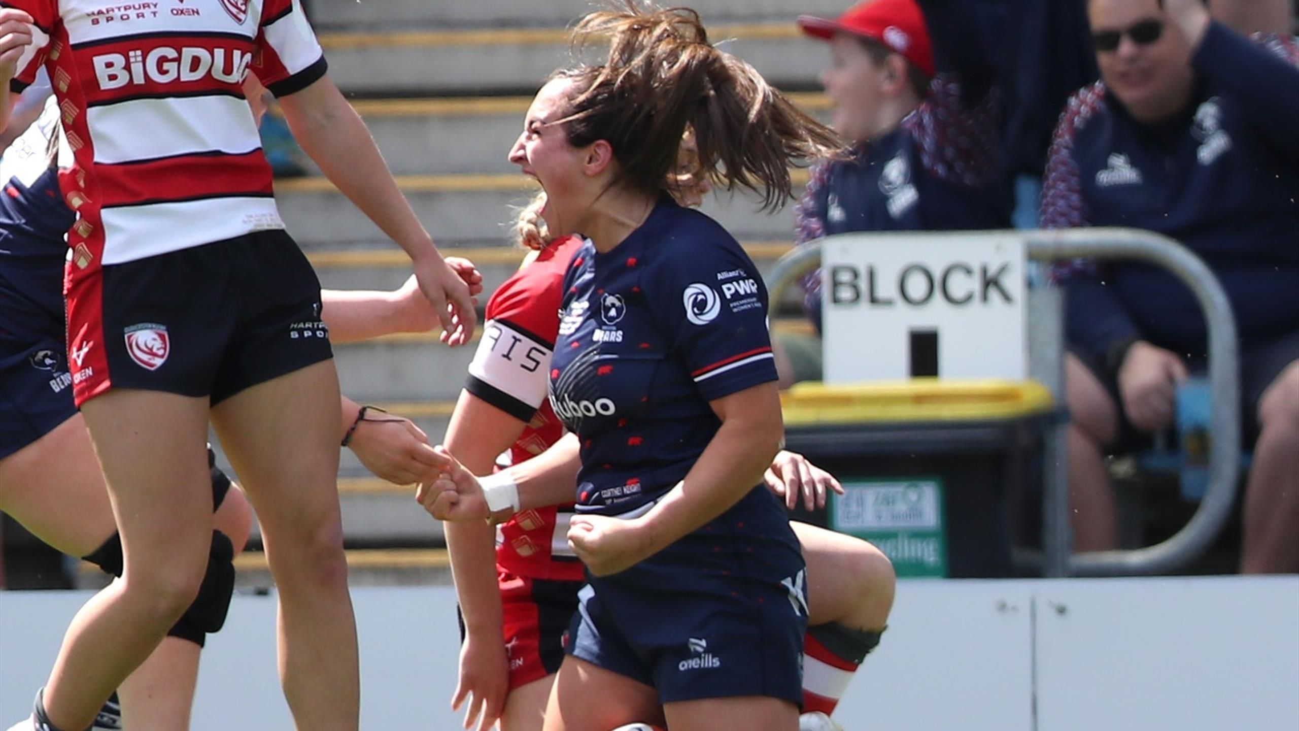 Courtney Keight opens scoring for Bristol Bears against Gloucester ...