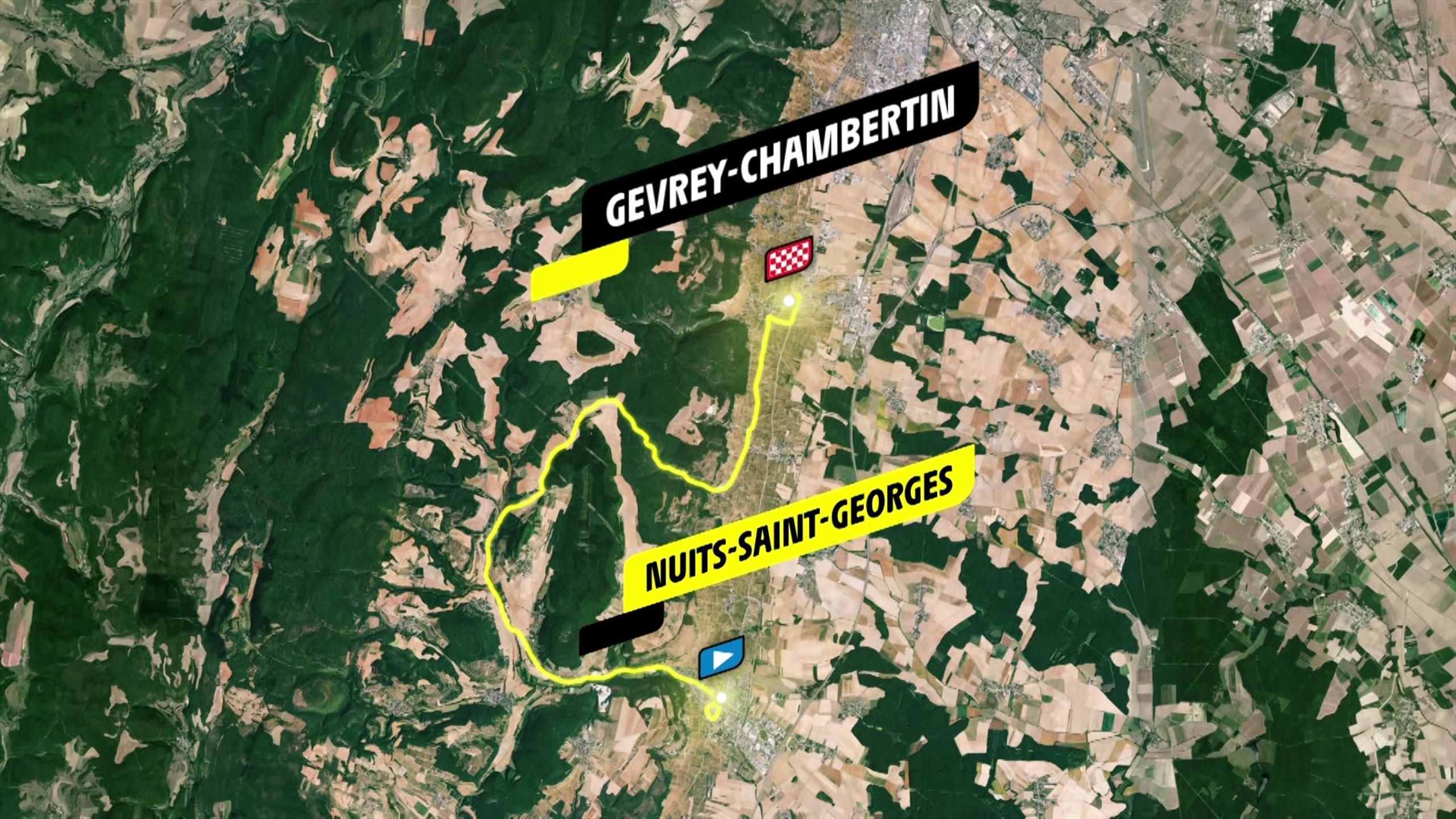 Tour de France 2024 Stage 7 profile and route map: Nuits-Saint-Georges ...