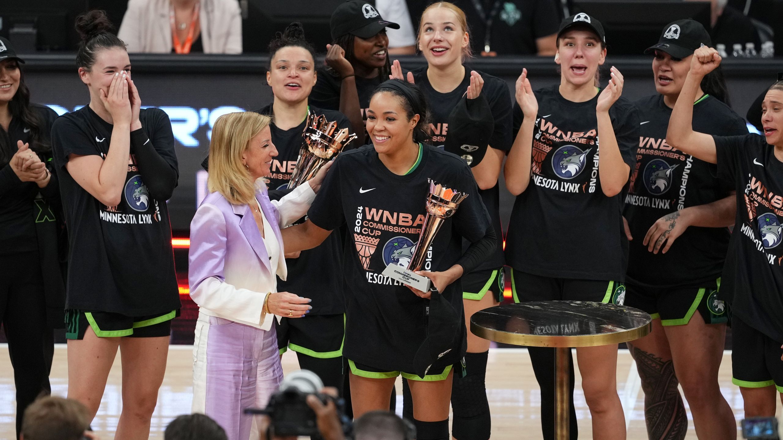 WNBA: Minnesota Lynx win Commissioner's Cup for first time after ...
