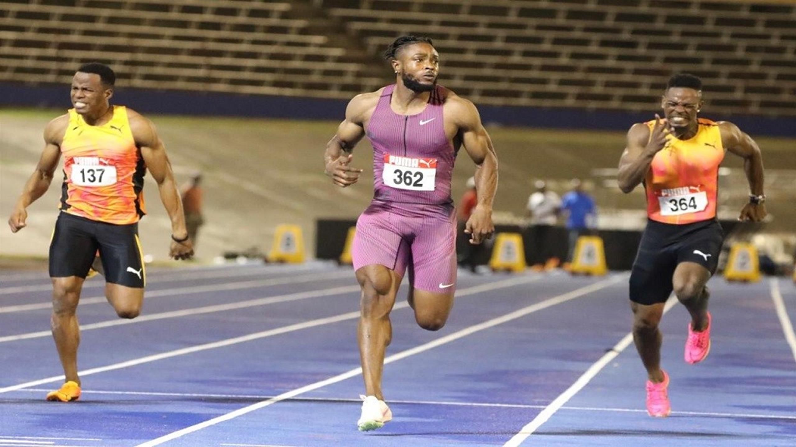Kishane Thompson becomes ninth-quickest 100m sprinter in history, qualifies for Jamaica's 2024 ...