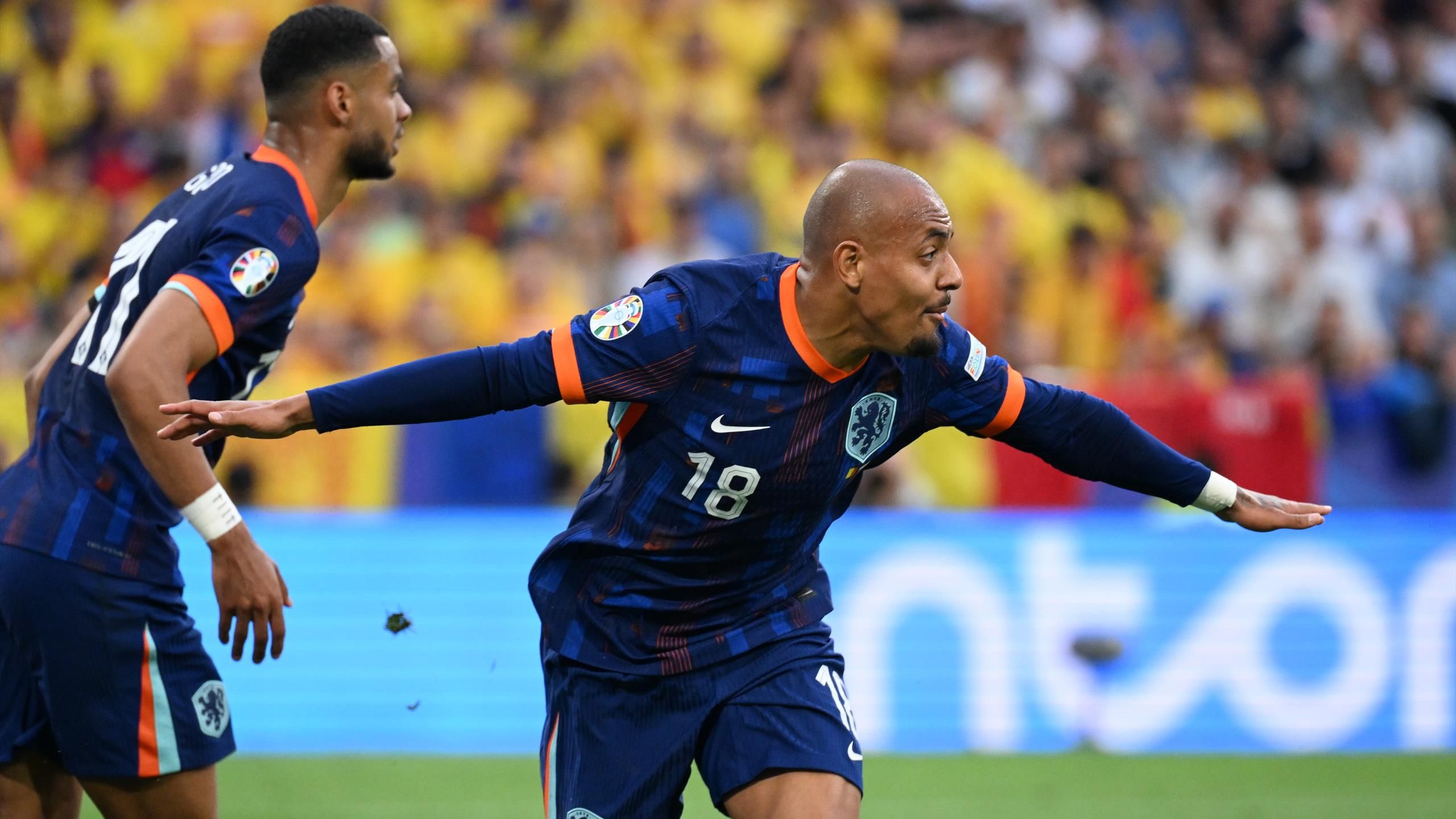 Netherlands were 'outstanding' during their victory over Romania ...