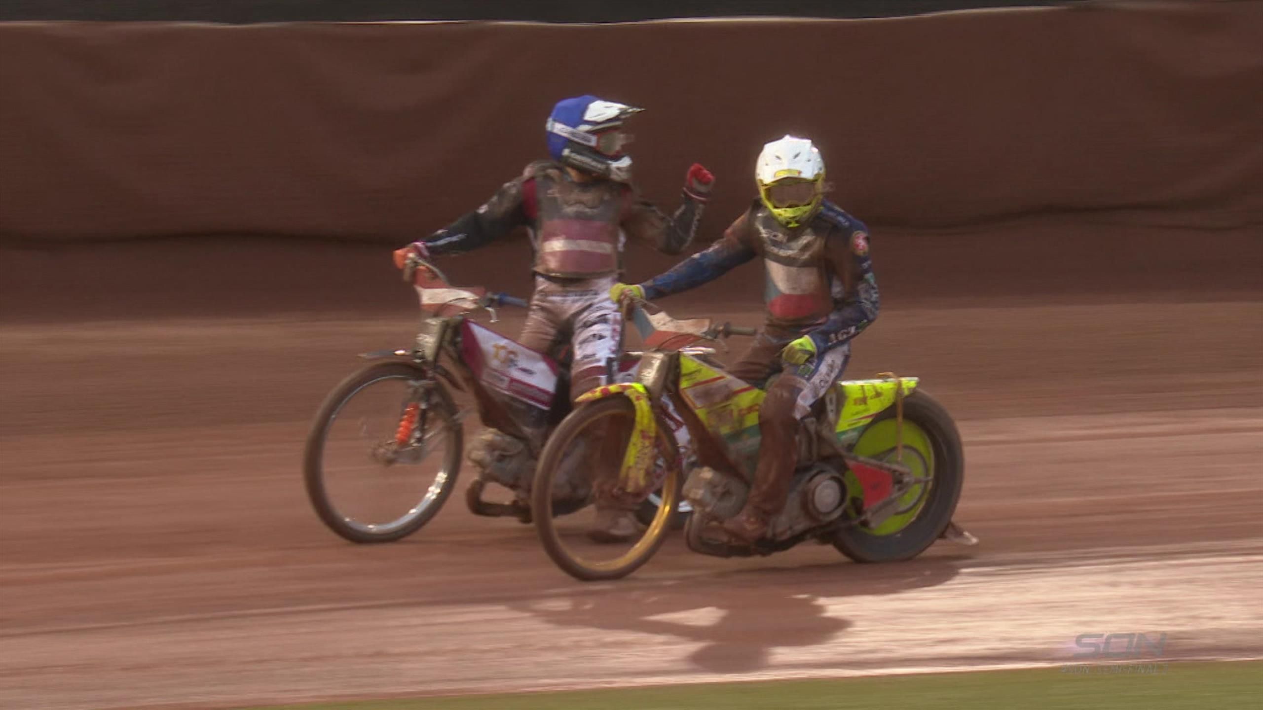 Speedway of Nations 2024: Latvia take advantage of Jan Kvech mistake to ...
