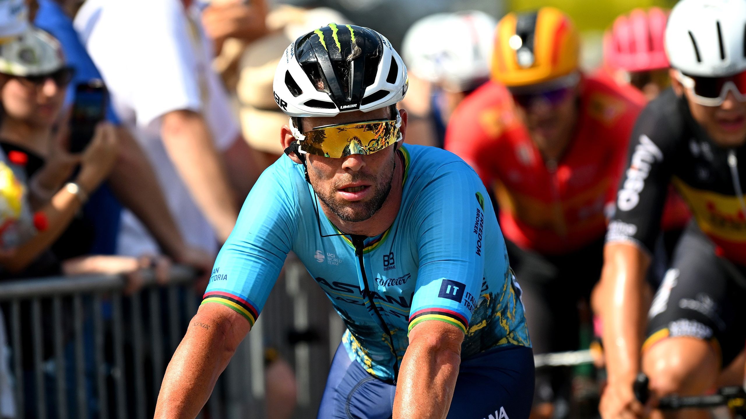 Tour de France: Mark Cavendish 'really upset and angry' with demotion ...