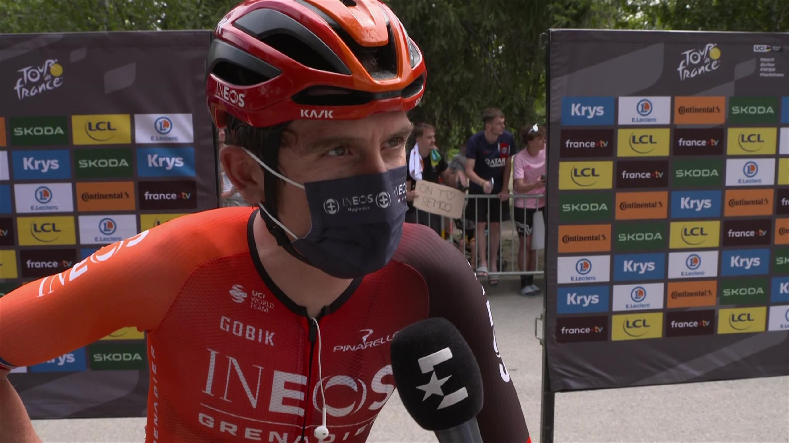 Cycling - Tour de France - Stage 19 - Interview - Thomas - ENG ...