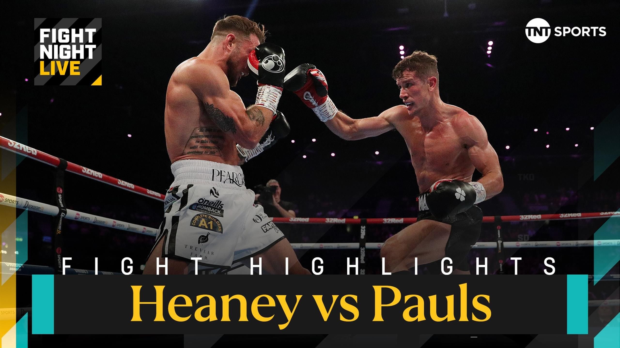 Highlights as Brad Pauls knocks out Nathan Heaney in final round to win British middleweight ...