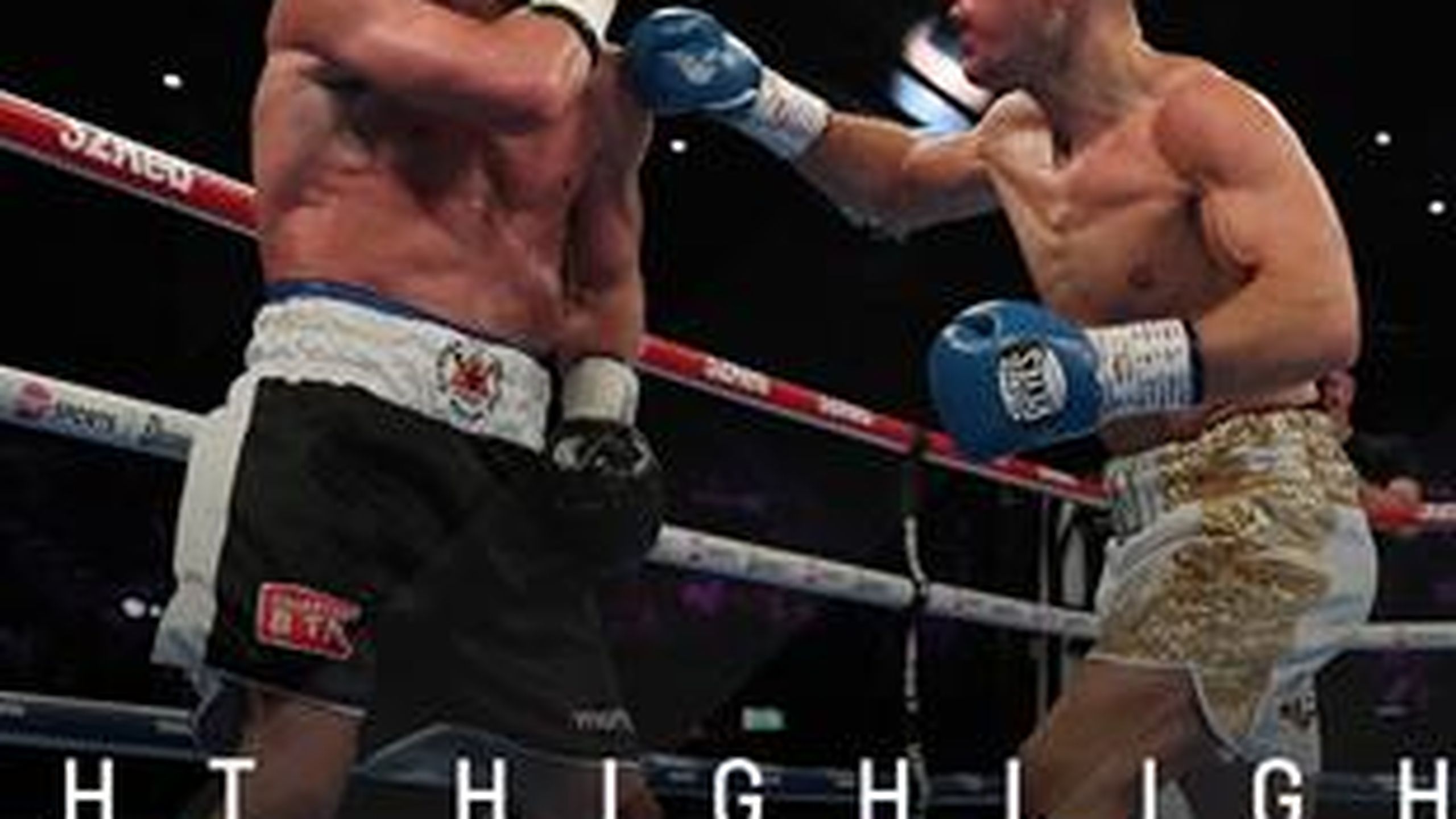 Highlights as Andrew Cain stops Ashley Lane to win bantamweight title ...