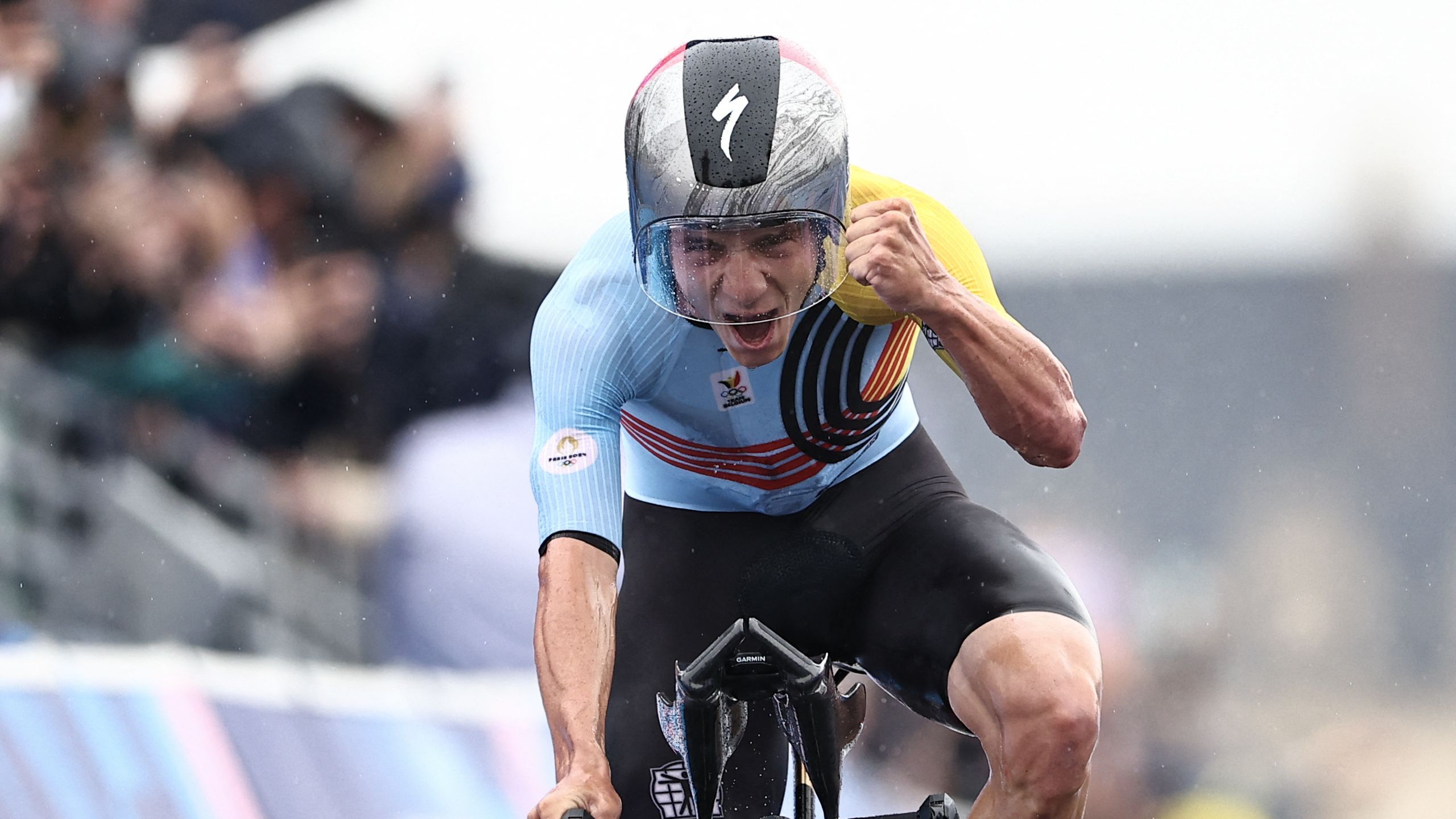 Paris 2024: Remco Evenepoel turns in TT for the ages to win Olympic ...