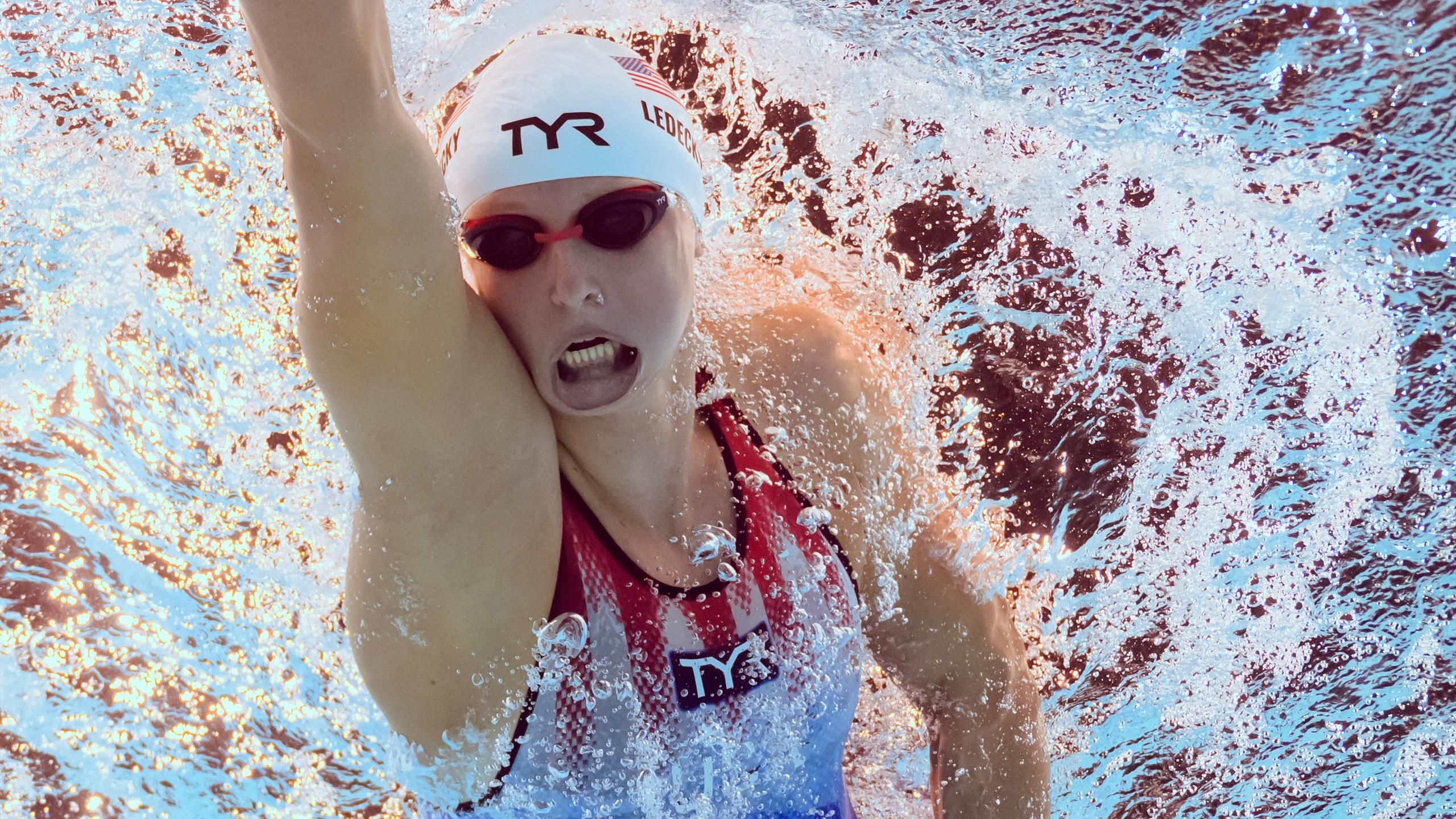 Paris 2024: Katie Ledecky sends ominous message in 1500m heats - 'All ...
