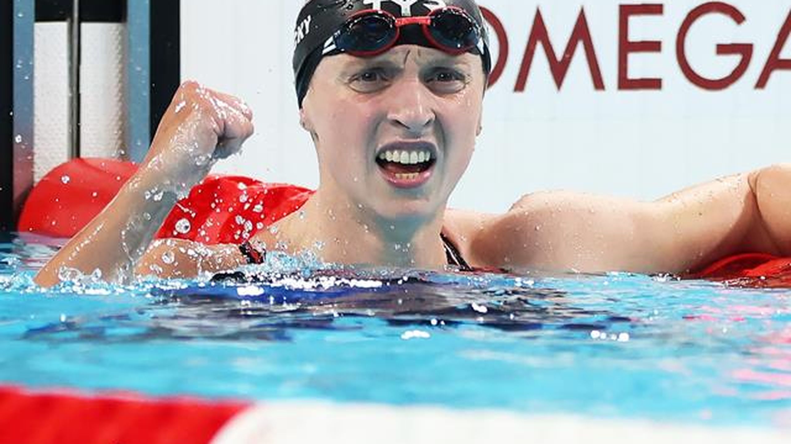 Paris 2024: 'What a race!' - Katie Ledecky destroys field to win 1500m ...