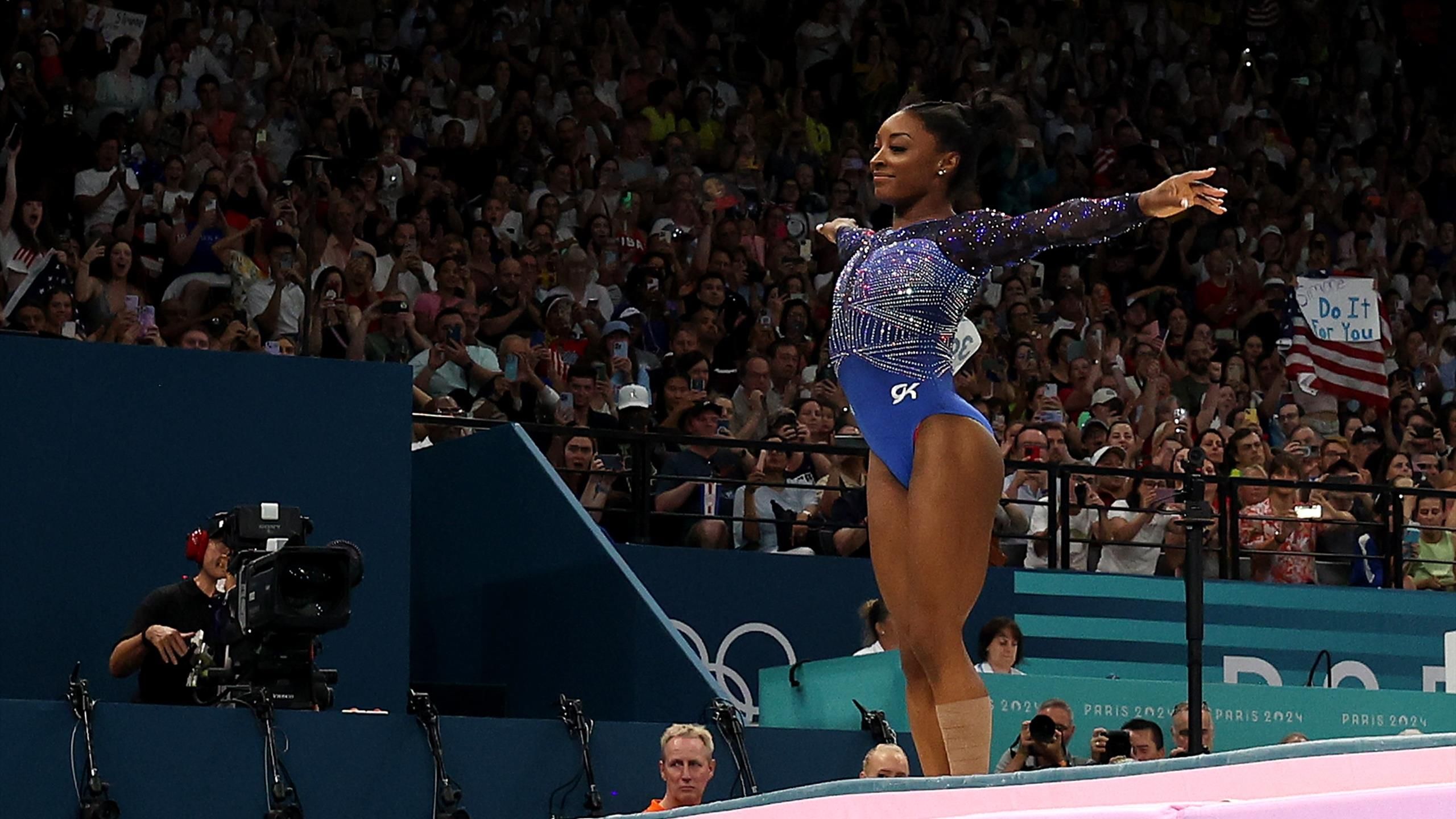 Paris 2024: 'Just wow!' - Simone Biles with 'incredible' vault to ...