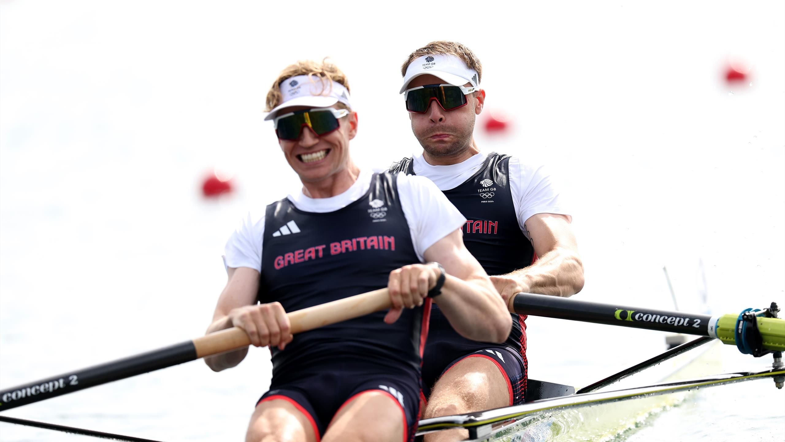 Team GB’s Tom George & Oliver Wynne-Griffith pipped to gold in rowing ...