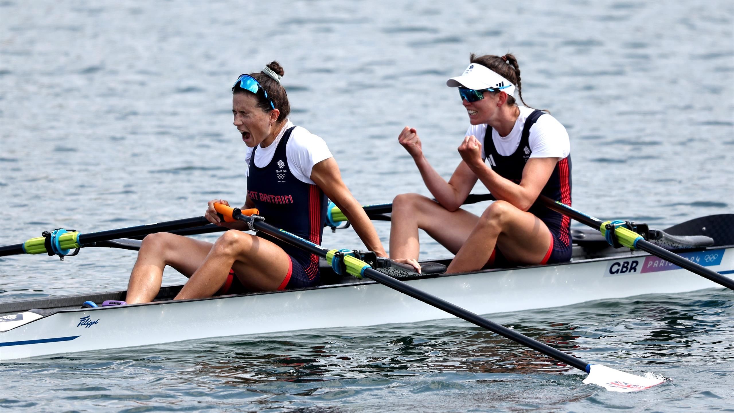 Team GB pair Emily Craig and Imogen Grant strike gold at Paris 2024 ...
