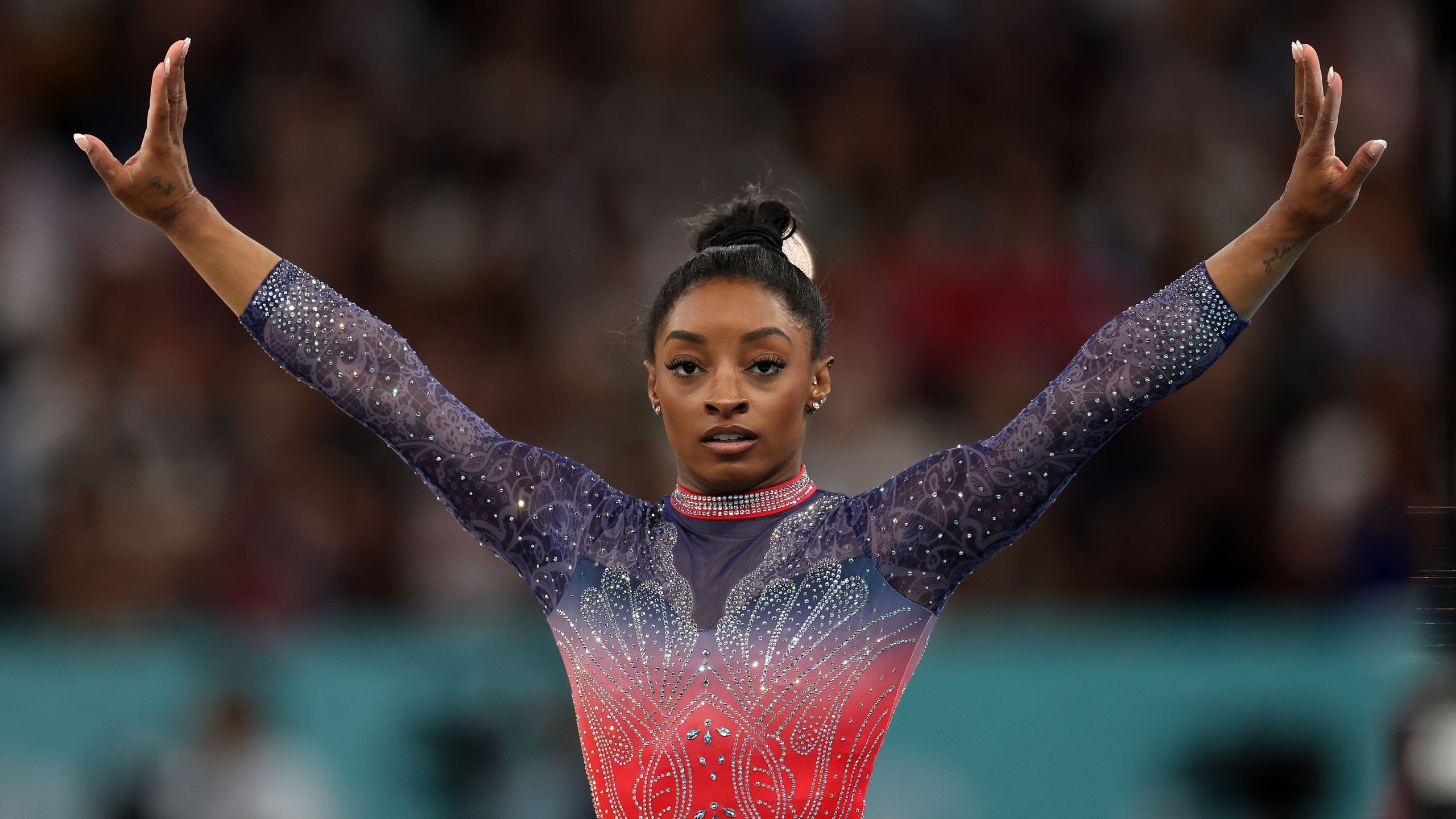 Paris 2024 Olympics: Simone Biles takes silver in floor event as Rebeca ...