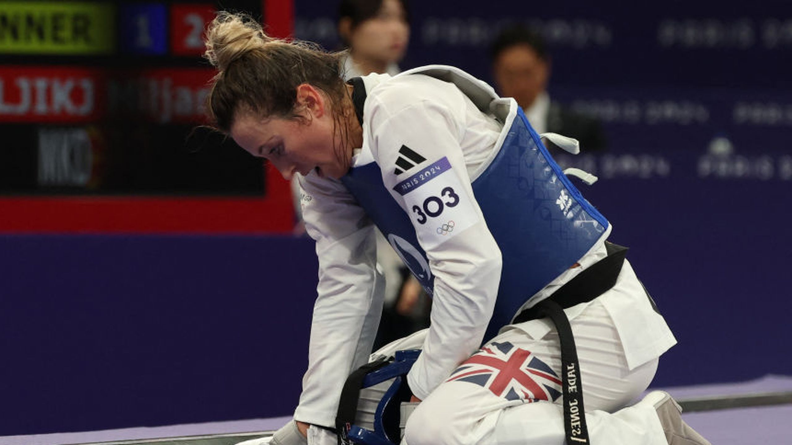 Jade Jones suffers shock first-round taekwondo loss at Paris Olympics ...
