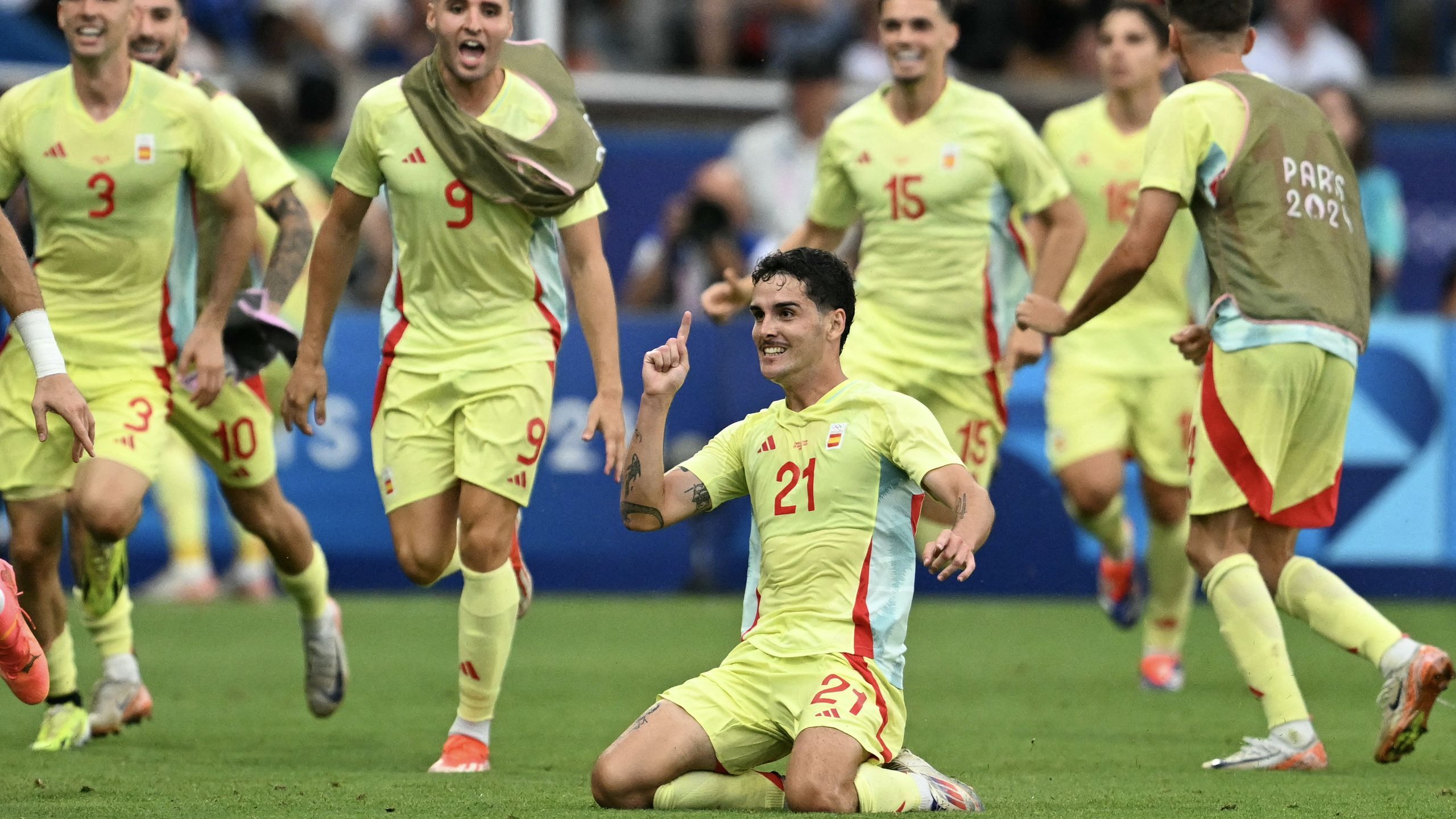 Spain claim men's football gold at Paris 2024 Olympics after beating ...