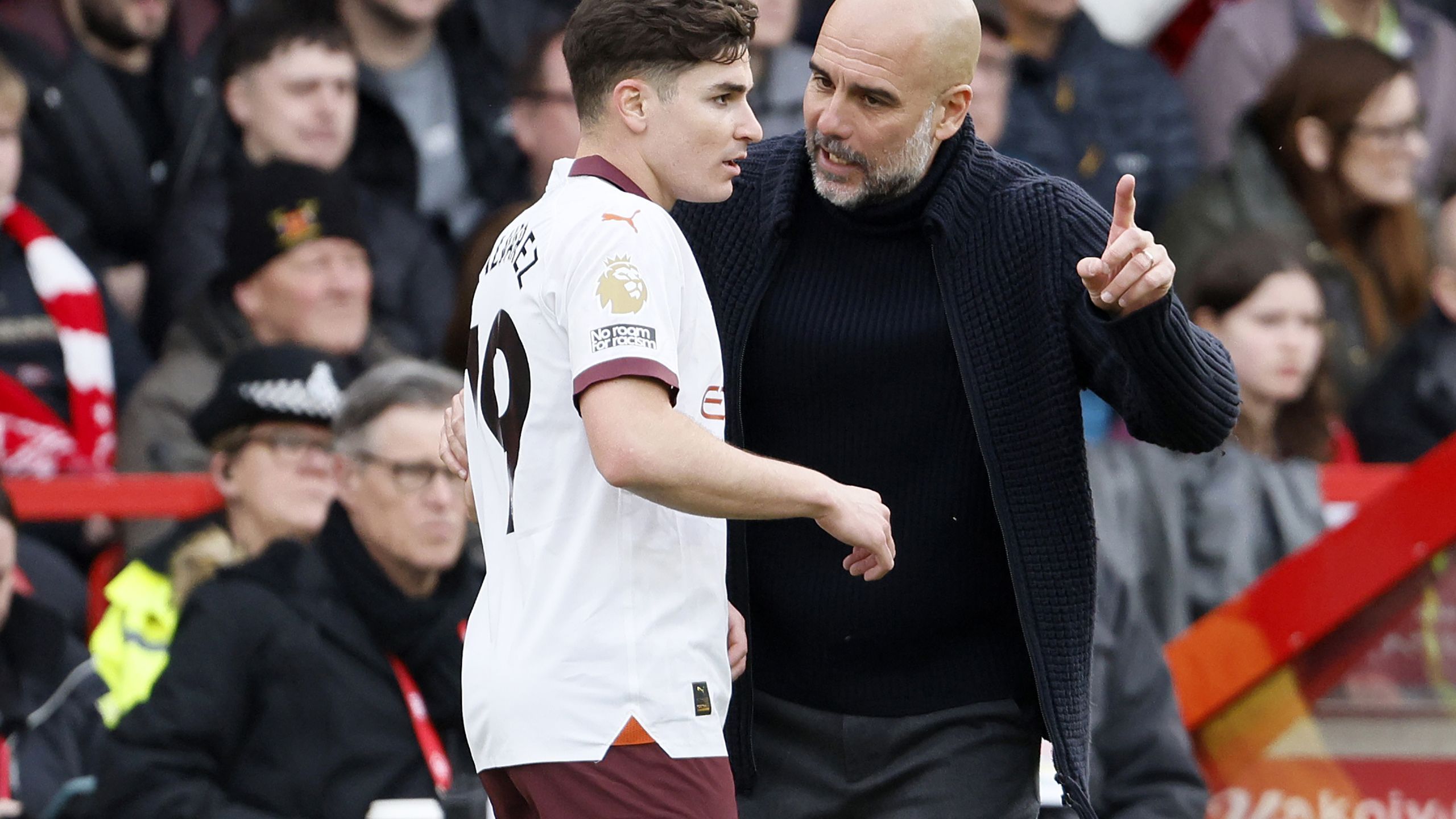 Pep Guardiola gives blessing to Julian Alvarez ahead of £82 million ...