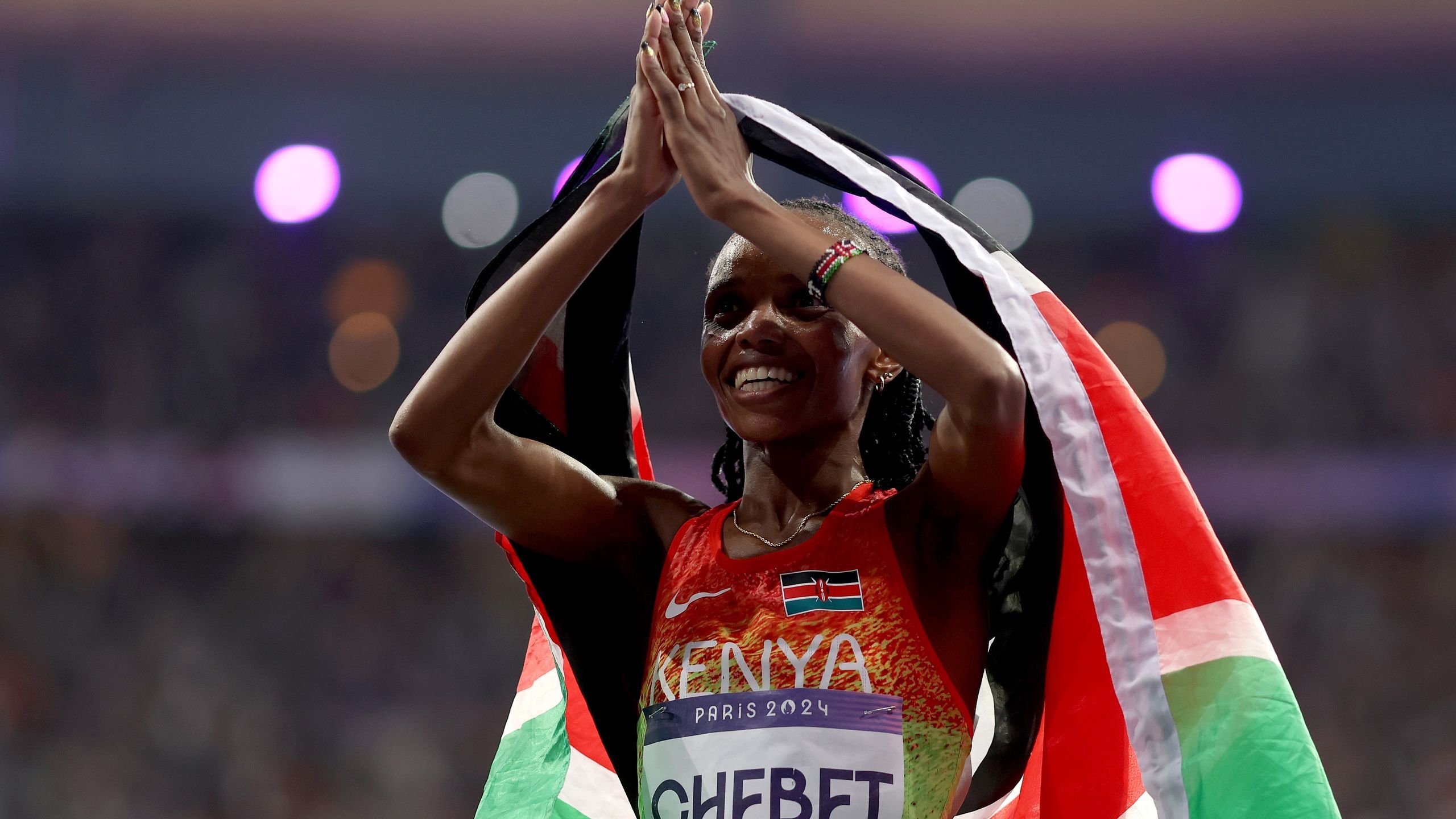 Paris 2024: Beatrice Chebet wins 10,000m gold for long-distance double ...
