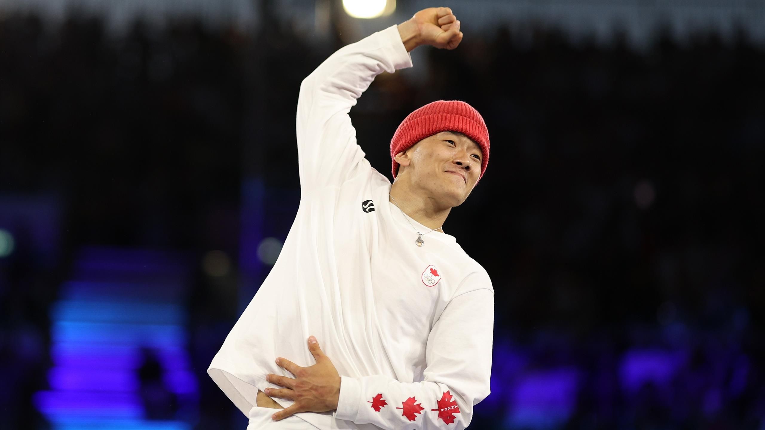 Phil Wizard of Canada wins gold in first ever men's breaking Olympic ...