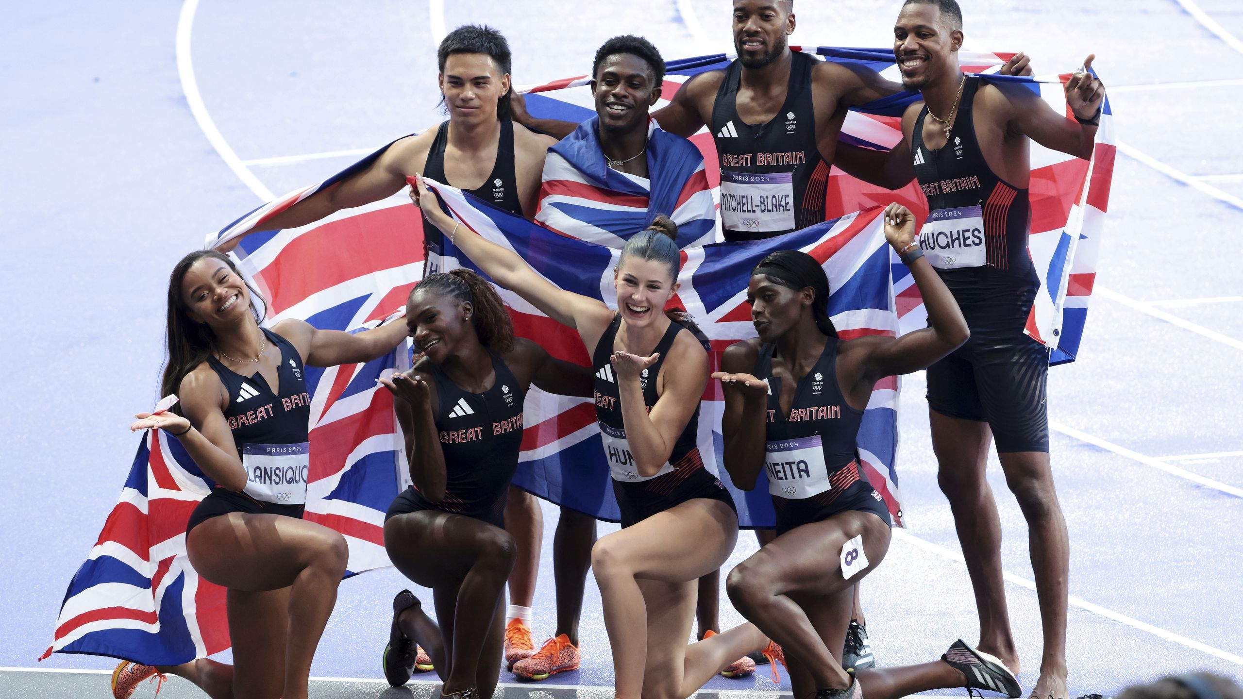 Paris 2024 Olympic Games: Team GB sprinters react to 4x100m relay ...