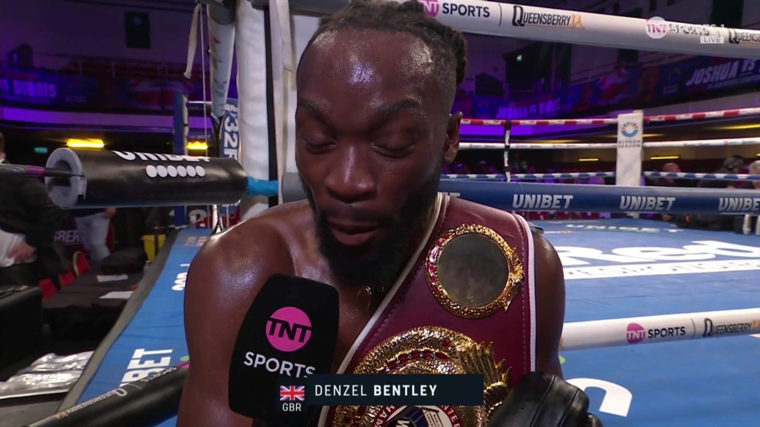 'That was a good punch' - Denzel Bentley on knockout of Derrick Osaze ...