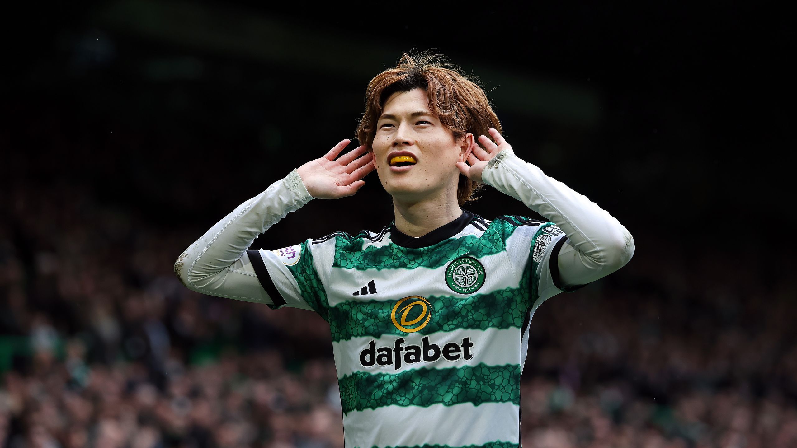Manchester City plot shock transfer swoop for Celtic striker Kyogo ...