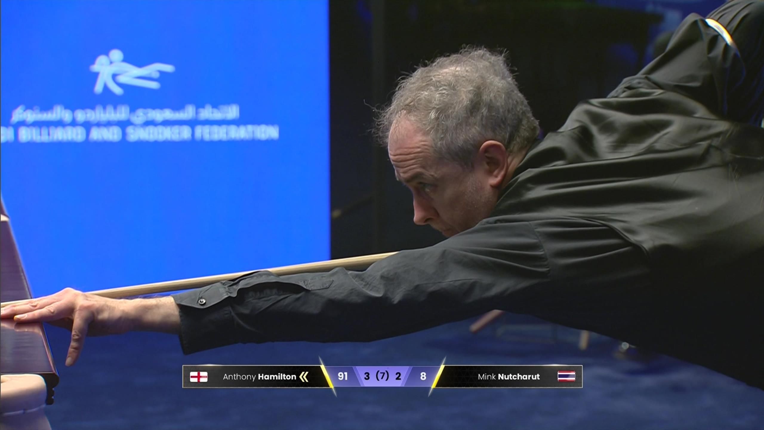 Anthony Hamilton wraps up win over Mink Nutcharut to reach round three ...